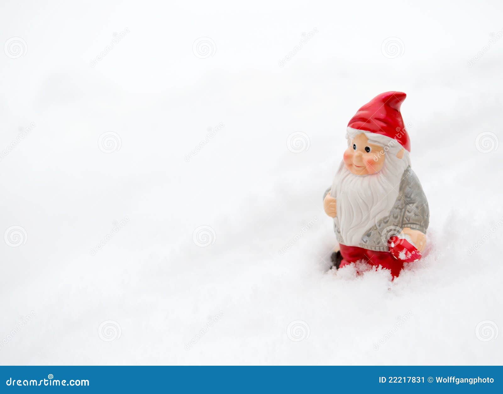 Pixie in the snow stock image. Image of winter, holidays - 22217831