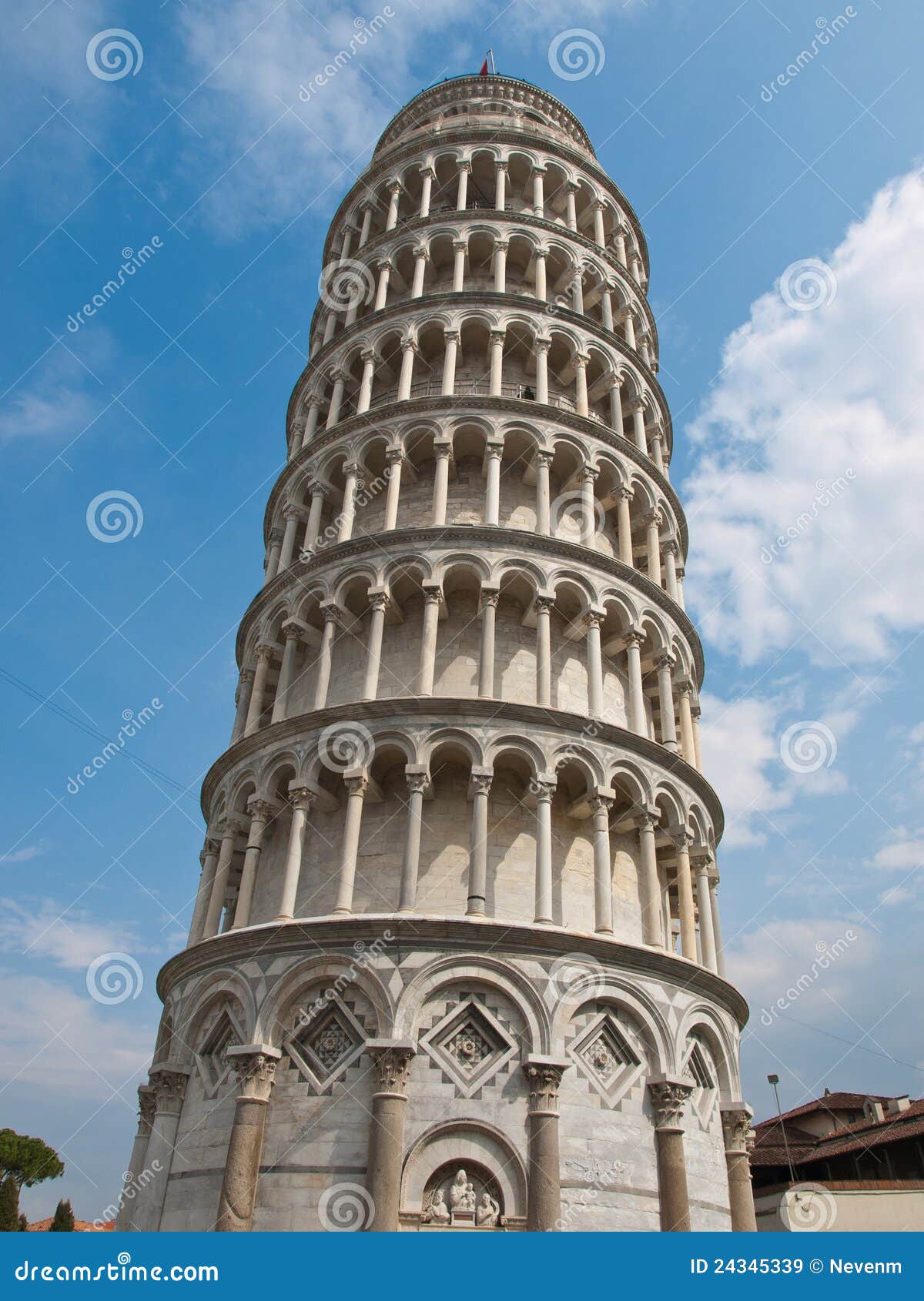 Piza Italy stock image. Image of outdoor, lawn, pillar - 24345339