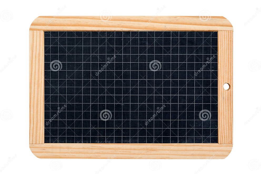 Pizarra Rectangular De La Escuela Aislada Foto de archivo - Imagen de ...