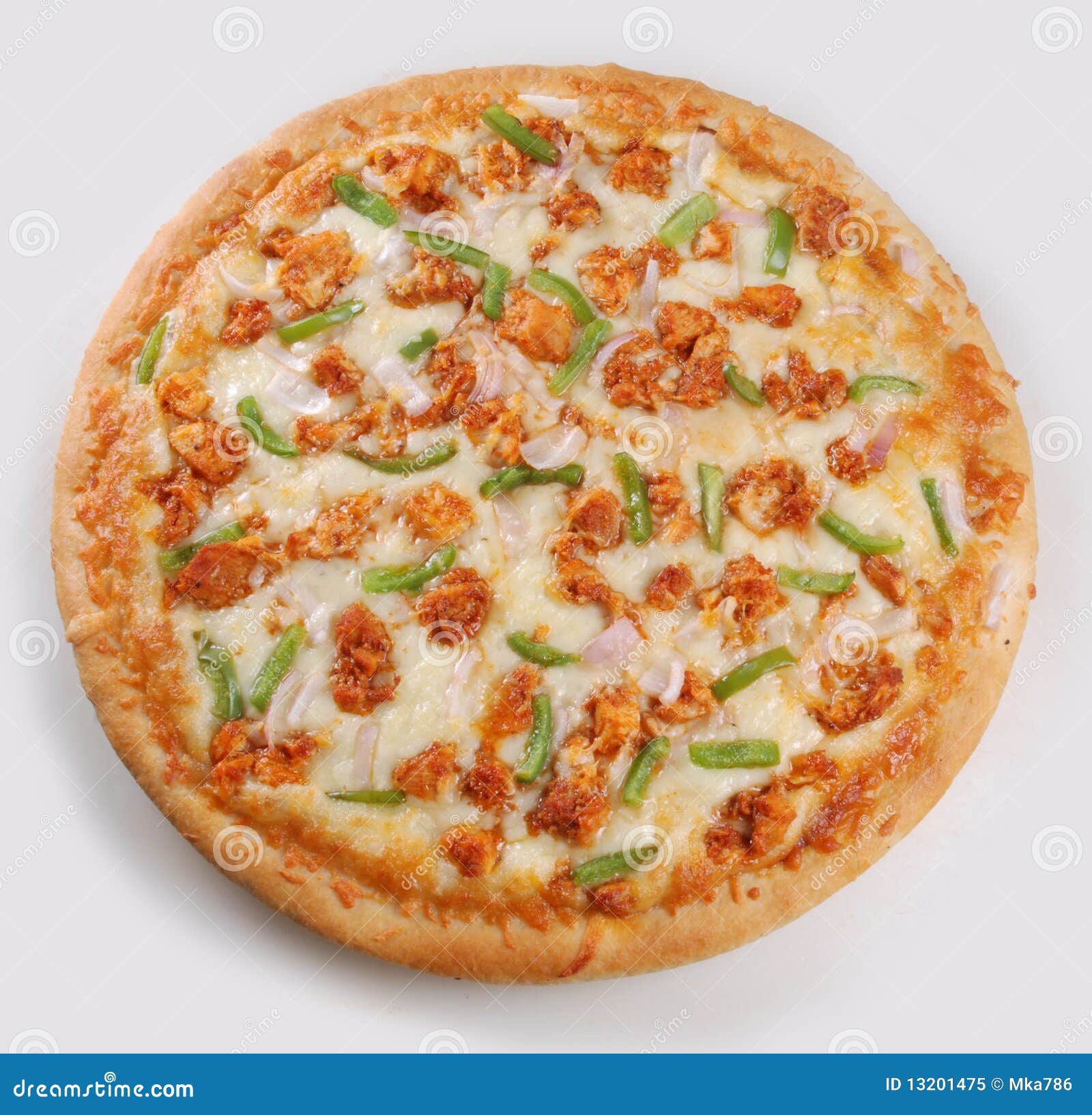 Pizza stock image. Image of still, studio, delicious - 13201475