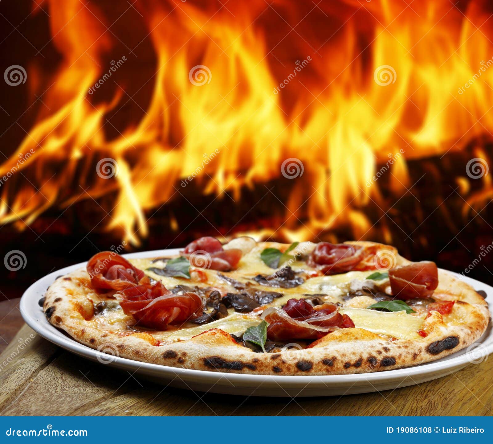 Pizza stock photo. Image of food, cook, health, dinner - 19086108