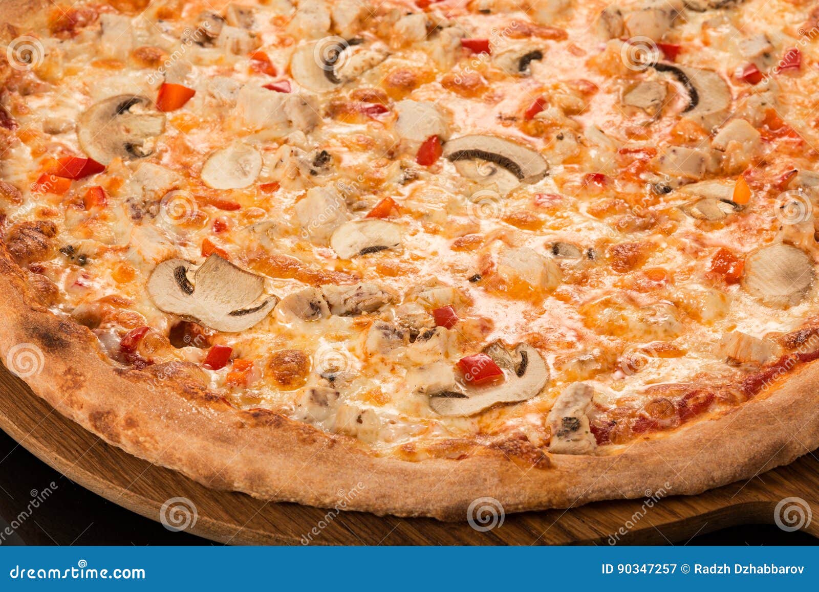 Pizza Assorted Meat, Beef, Bacon, Pork, Mozzarella, Chicken Breast ...