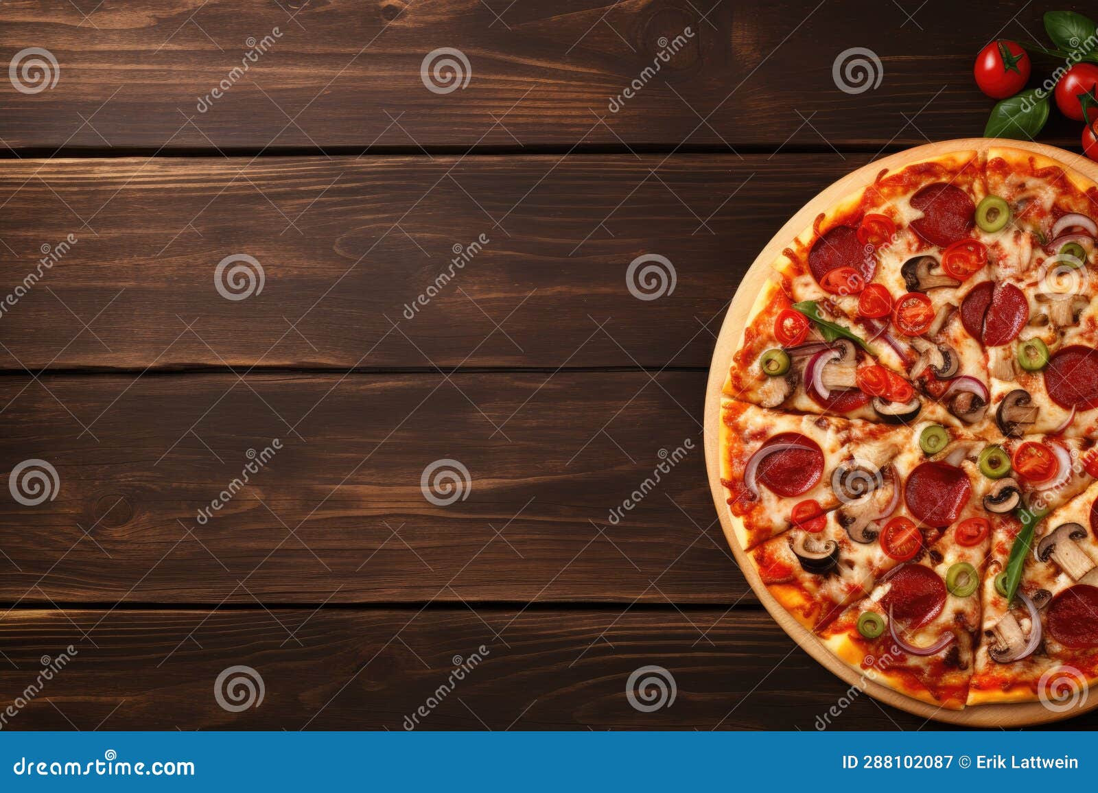 Pizza Background Large Copy Space - Stock Picture Backdrop Stock ...
