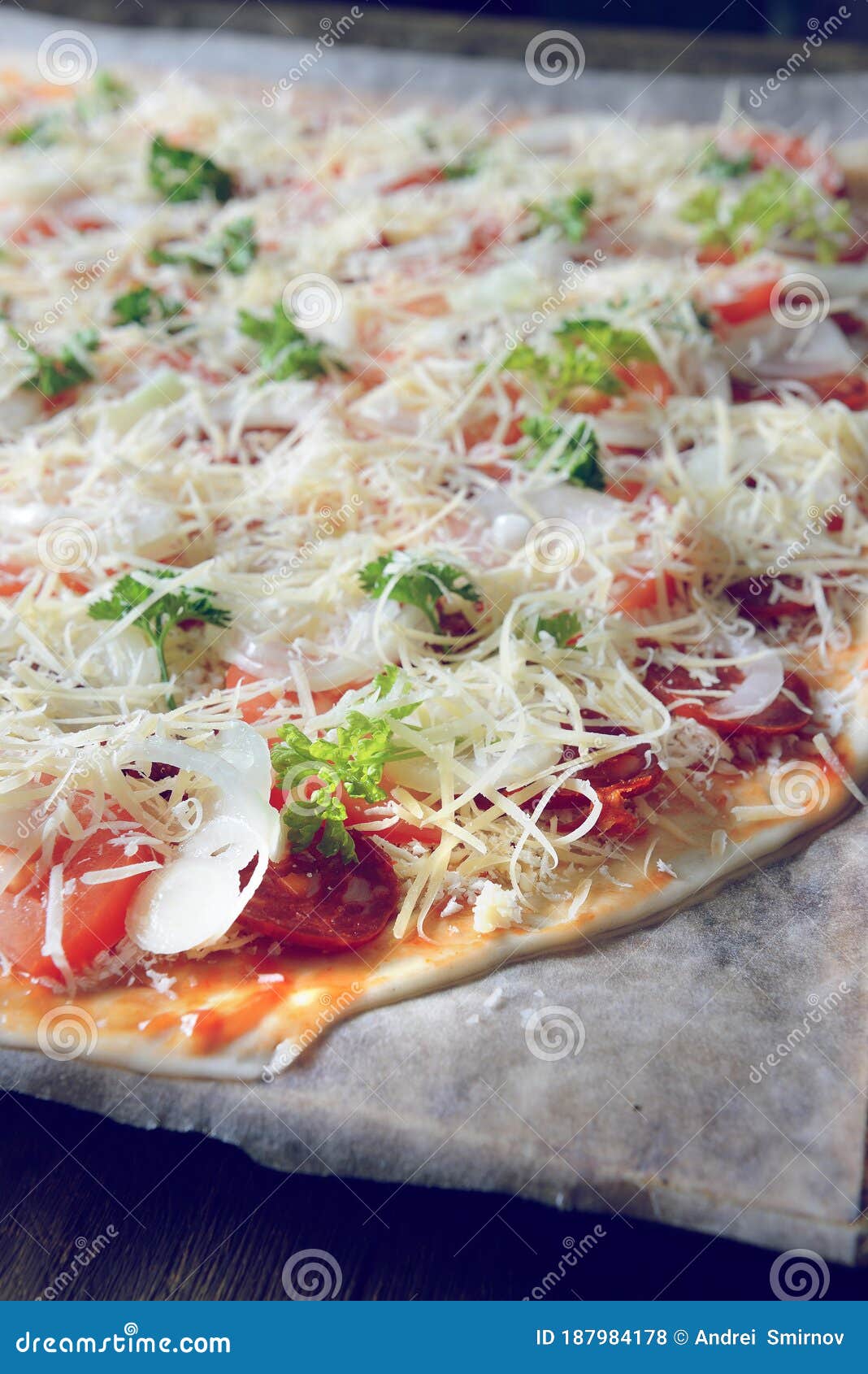 Pizza stock photo. Image of bake, product, snack, healthy - 187984178