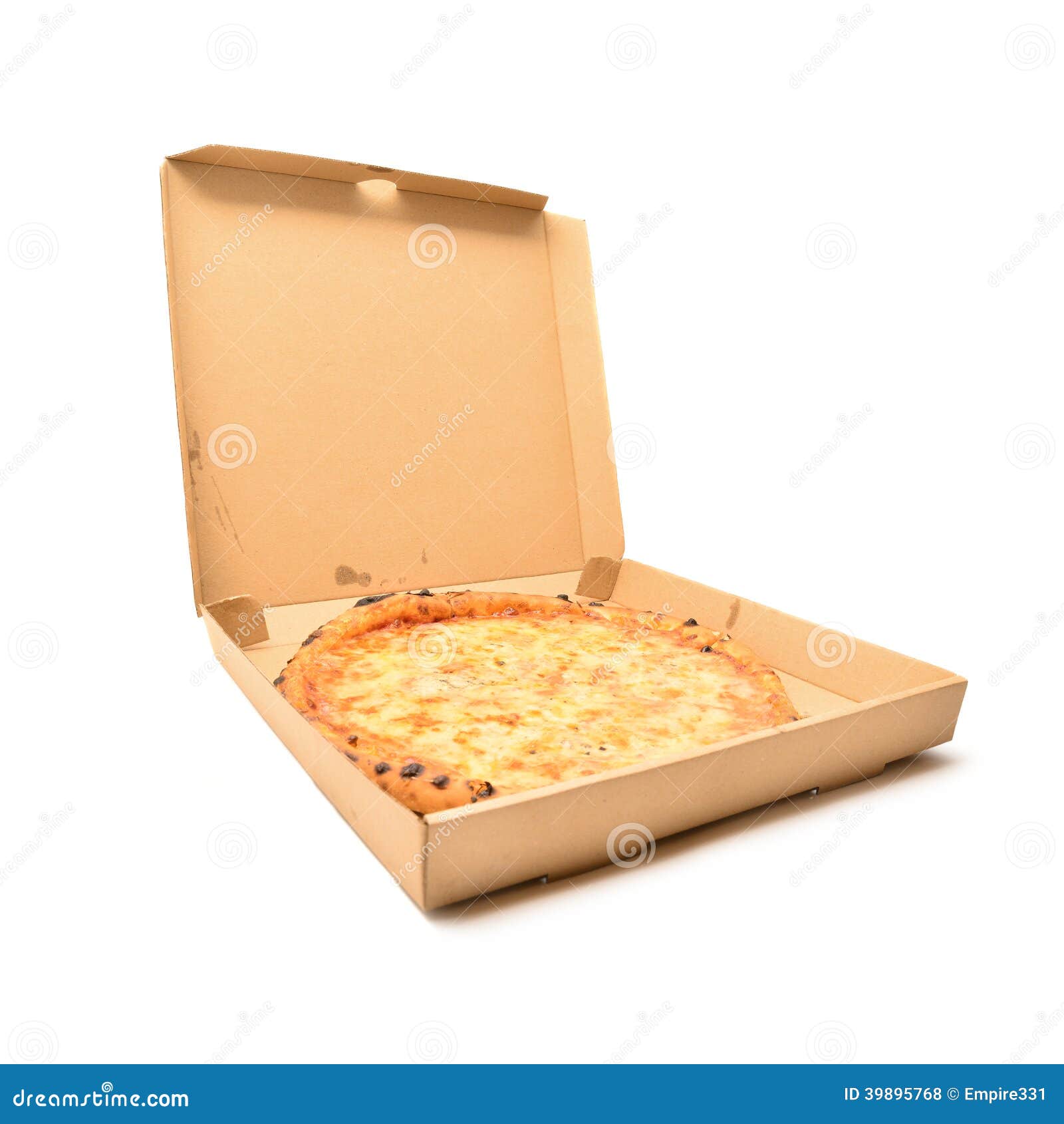 Pizza in the box stock photo. Image of salted, circle - 39895768