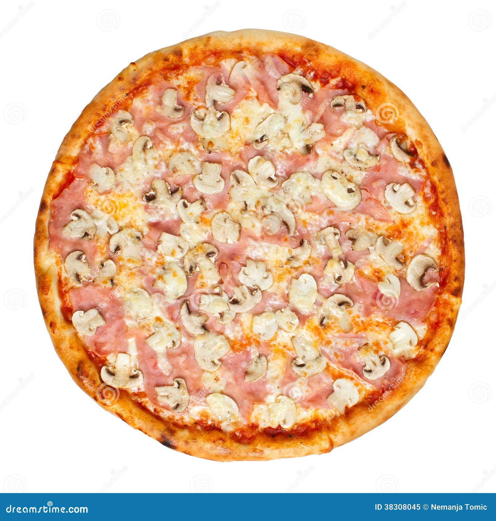 Pizza Capricciosa imagen de archivo. Imagen de almuerzo - 38308045