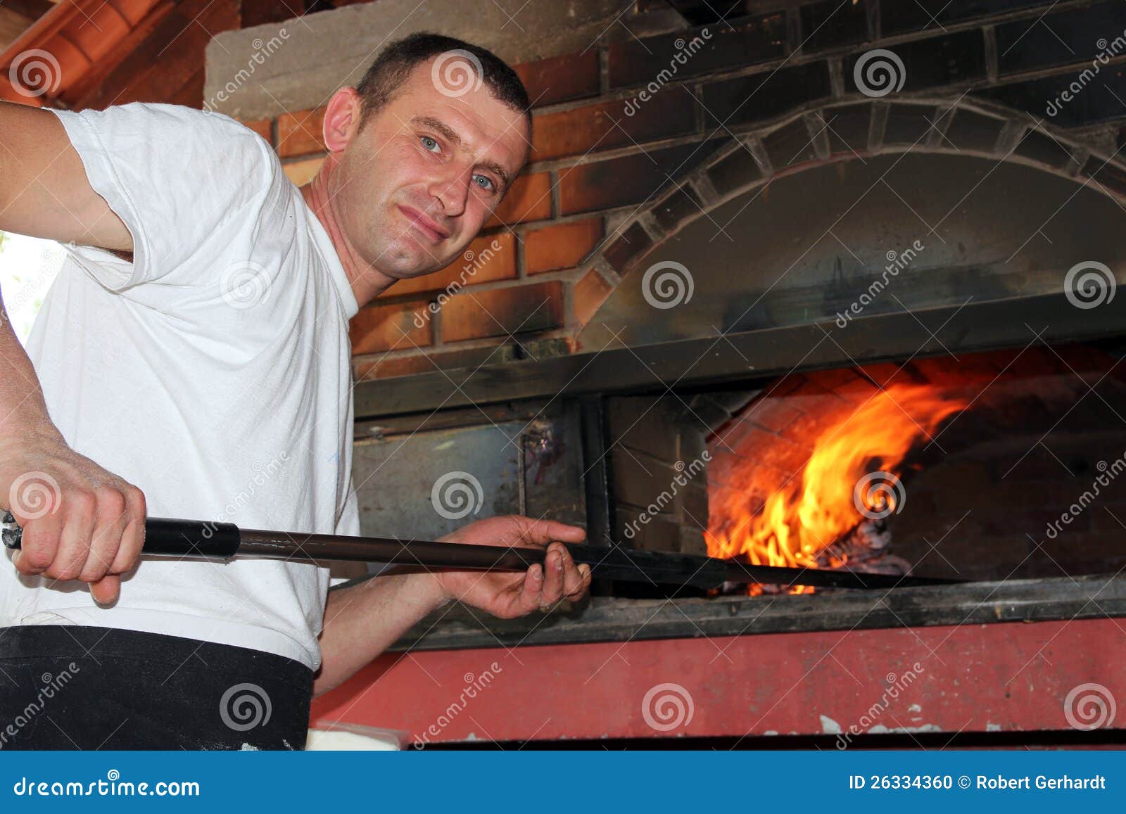 Pizza Chef stock photo. Image of flour, food, meal, occupation - 26334360