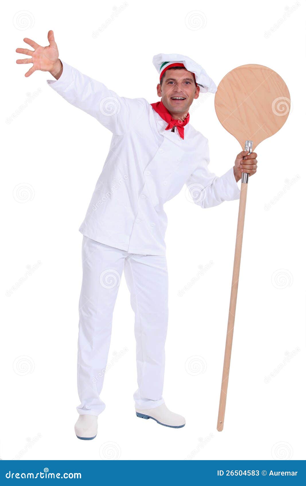 Pizza chef stock image. Image of position, scoop, meter - 26504583
