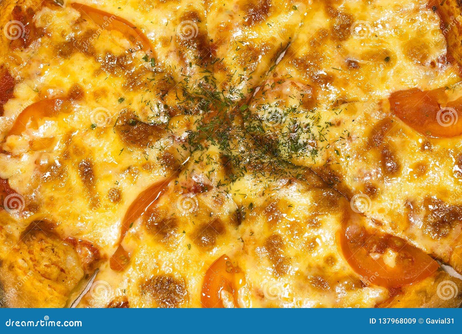 Pizza Closeup. Abstract Background Stock Image - Image of background ...