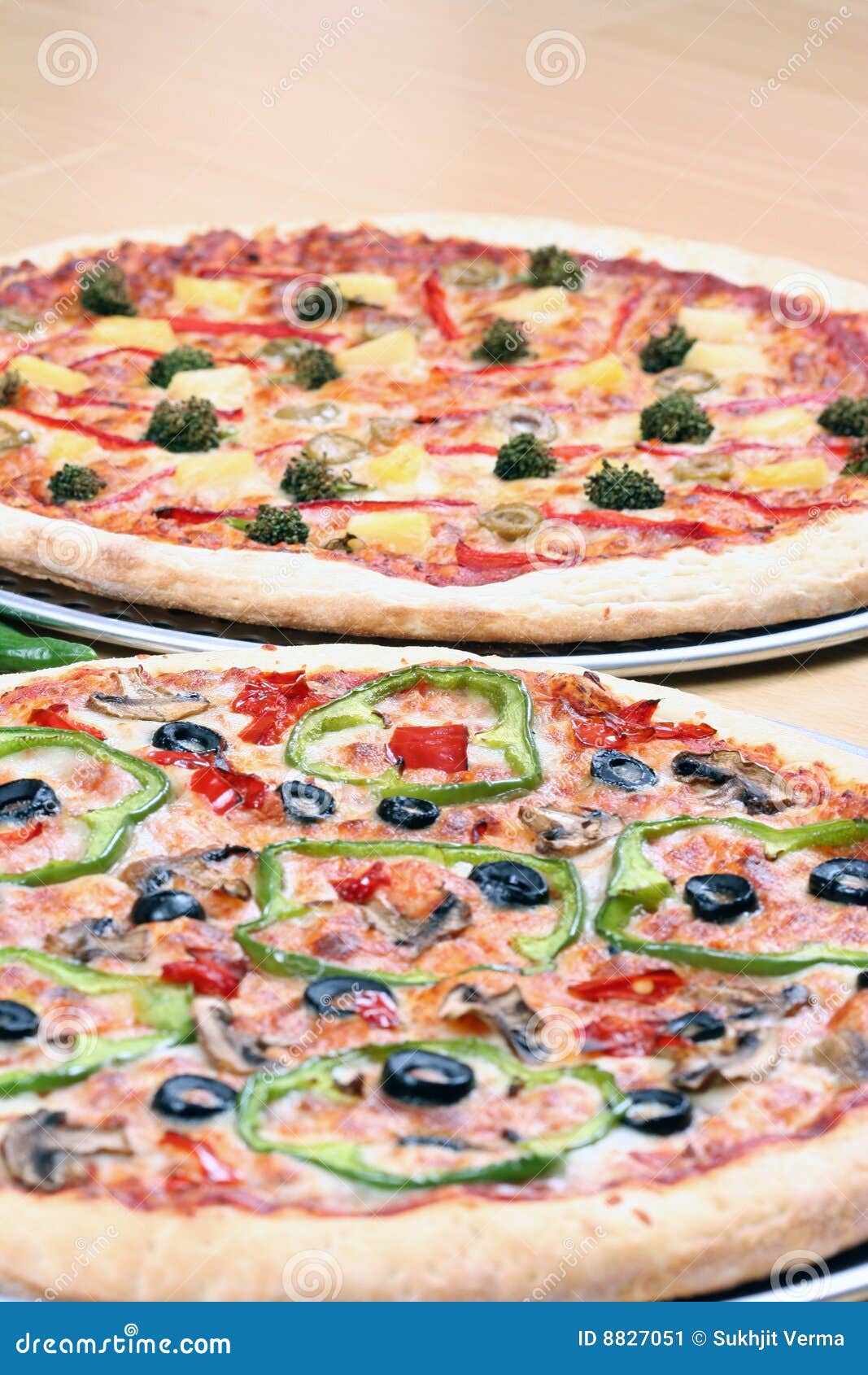 Pizza combo deal stock image. Image of baked, pepper, italian - 8827051