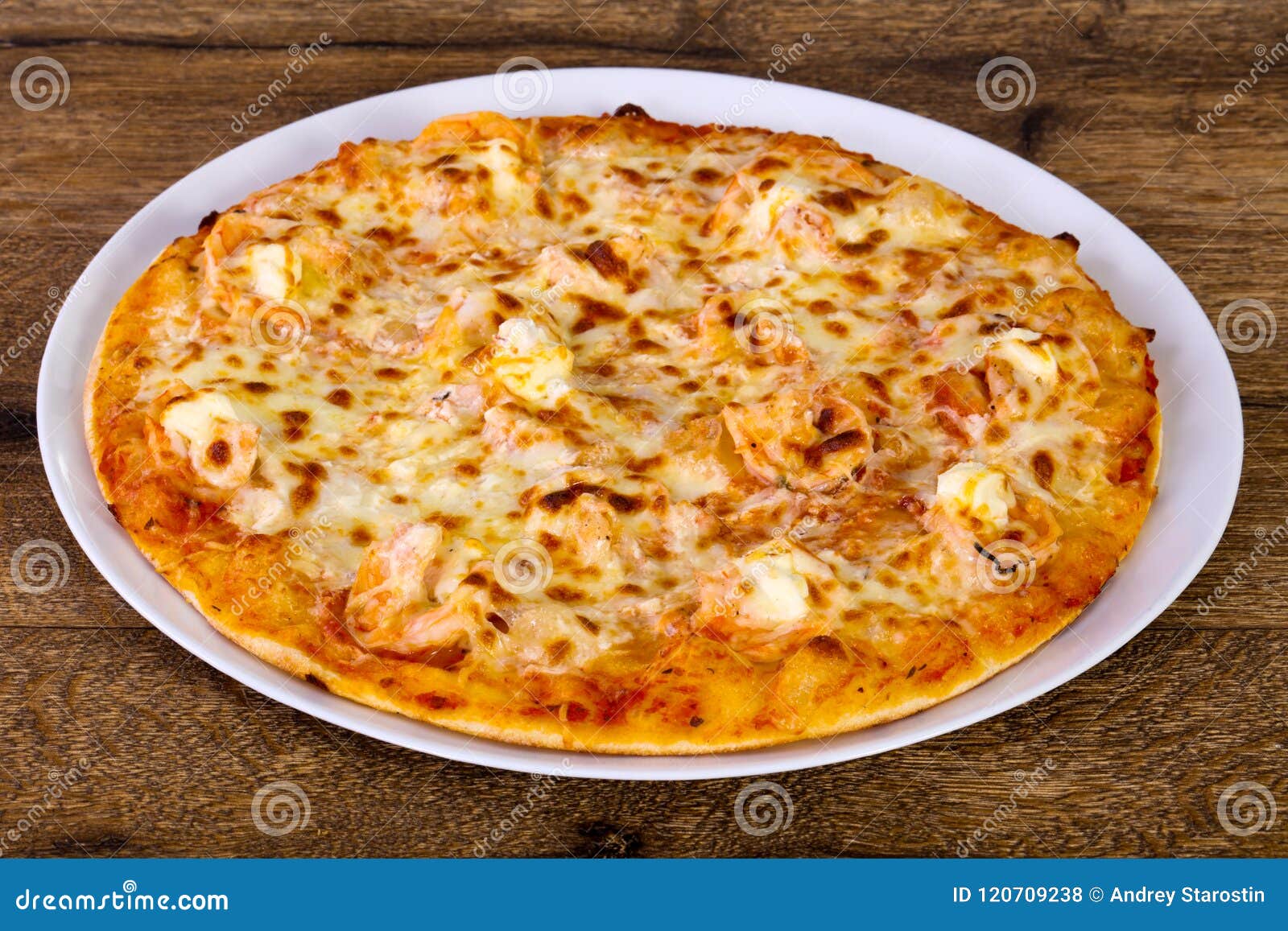 Pizza con la gamba foto de archivo. Imagen de bocado - 120709238