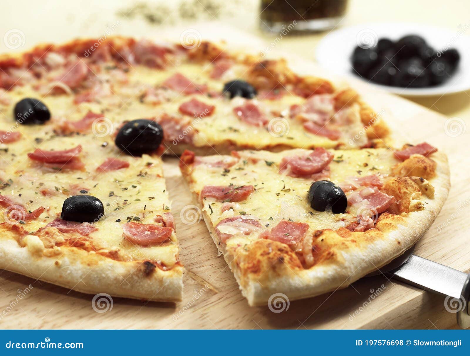 Pizza, Fast Food stock photo. Image of receipe, shot - 197576698