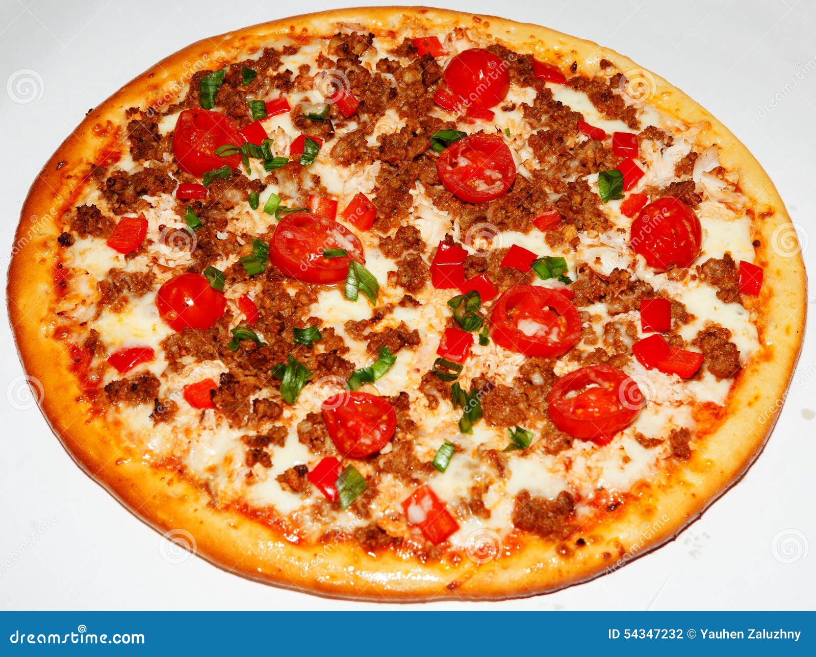 Pizza, fast food foto de stock. Imagem de cafeteria, pizza - 54347232