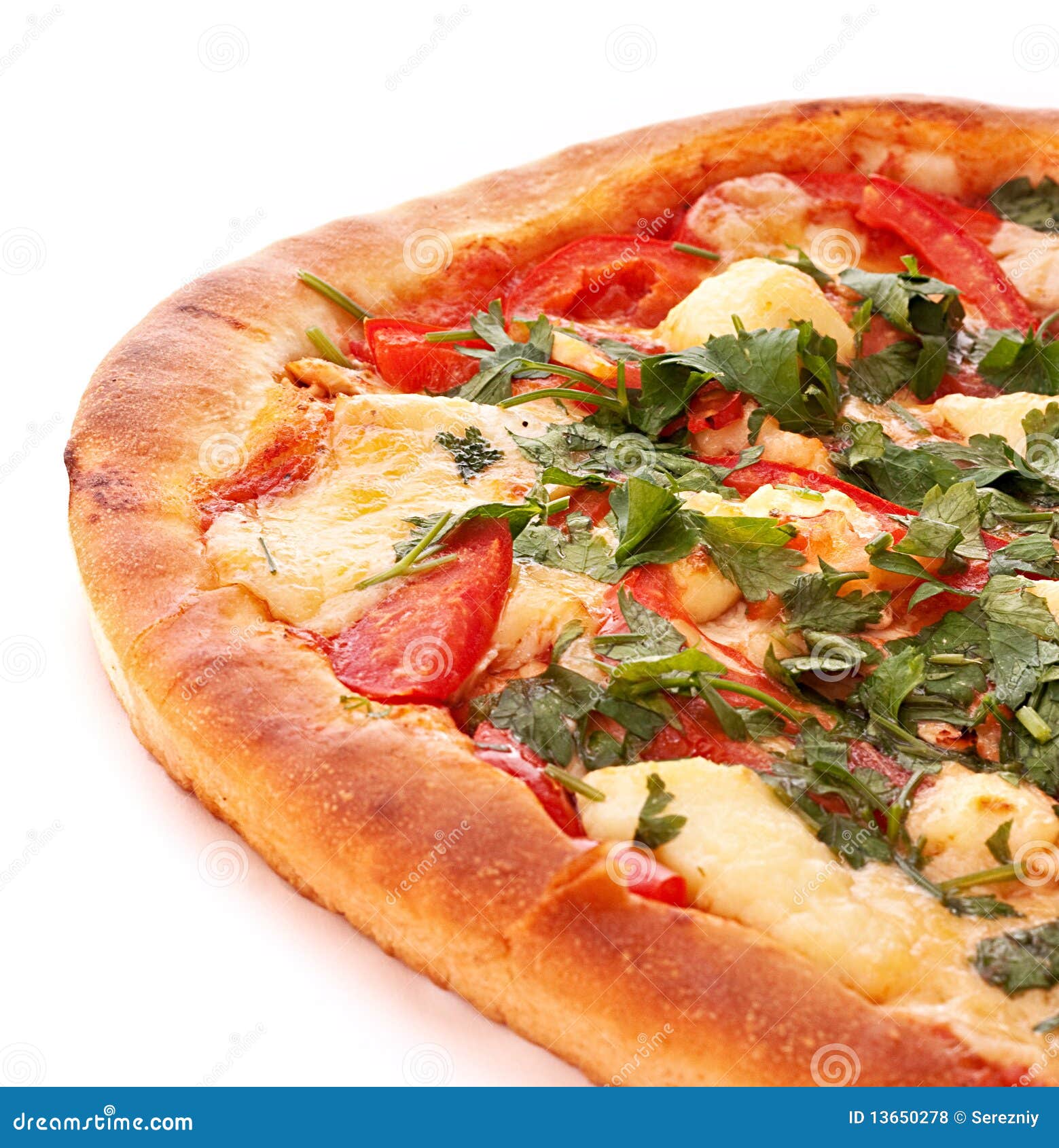 Pizza italiana sabrosa foto de archivo. Imagen de coma - 13650278