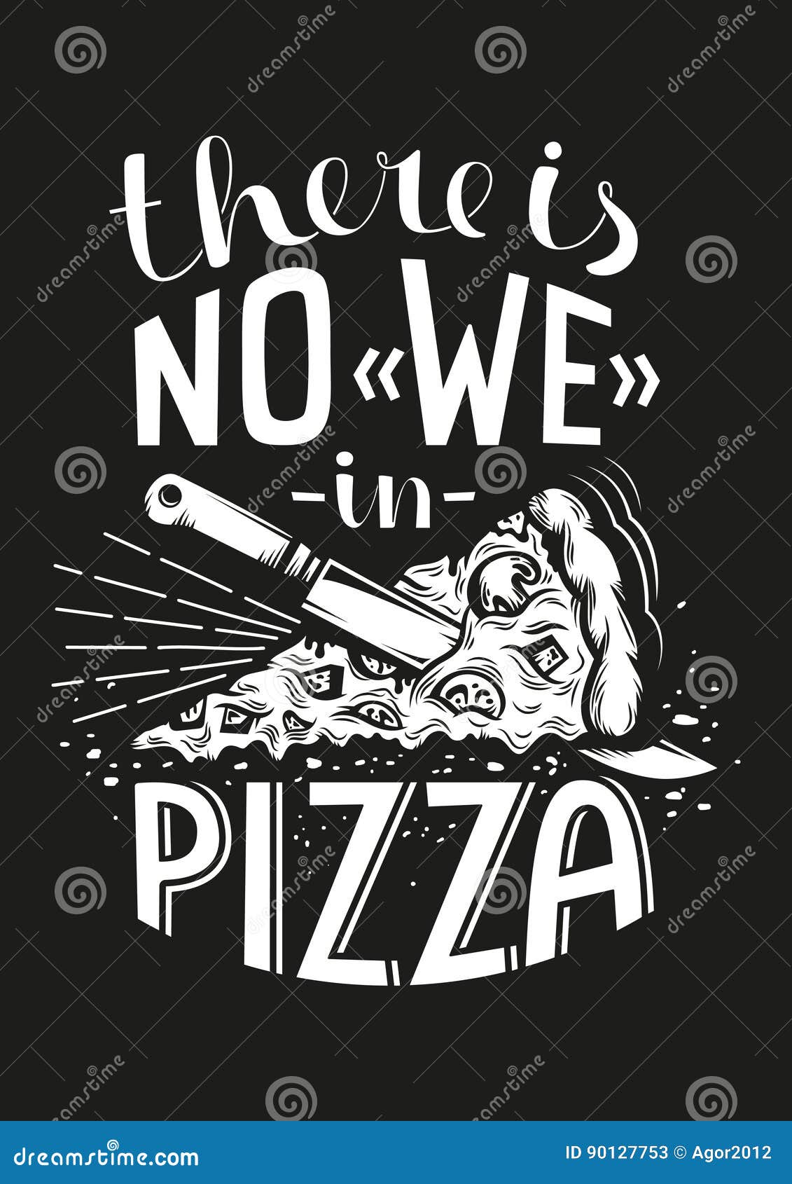 Pizza Lettering Quotes. Italian Pizza, Fast Food Lettering Quotes ...