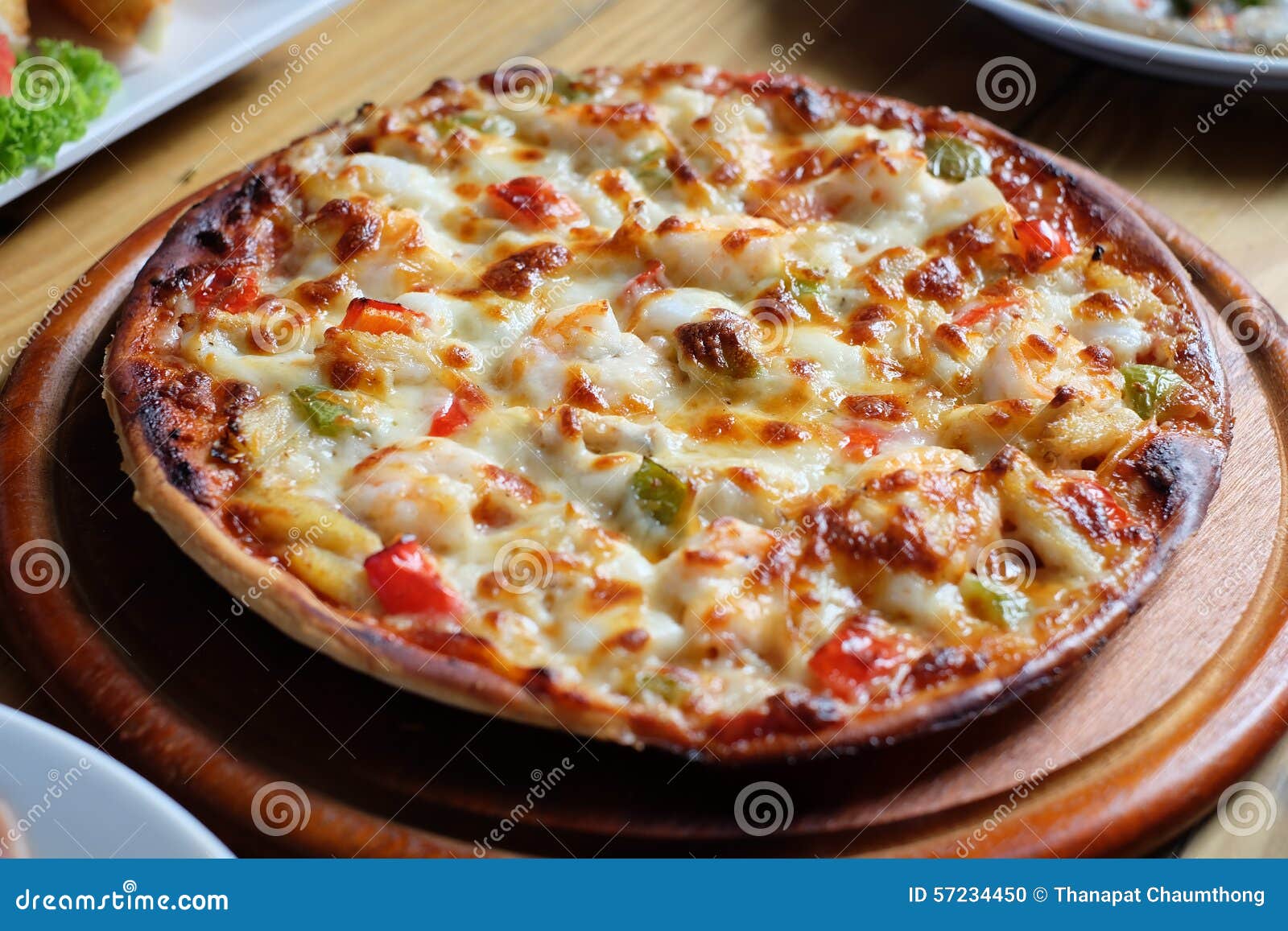 Pizza look tasty stock photo. Image of dinner, slice - 57234450