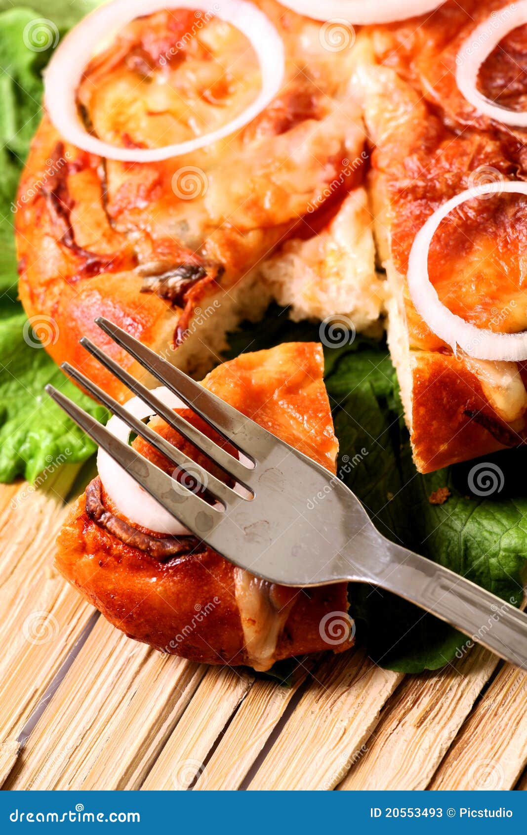 Pizza lunch stock image. Image of savory, pizza, italian - 20553493
