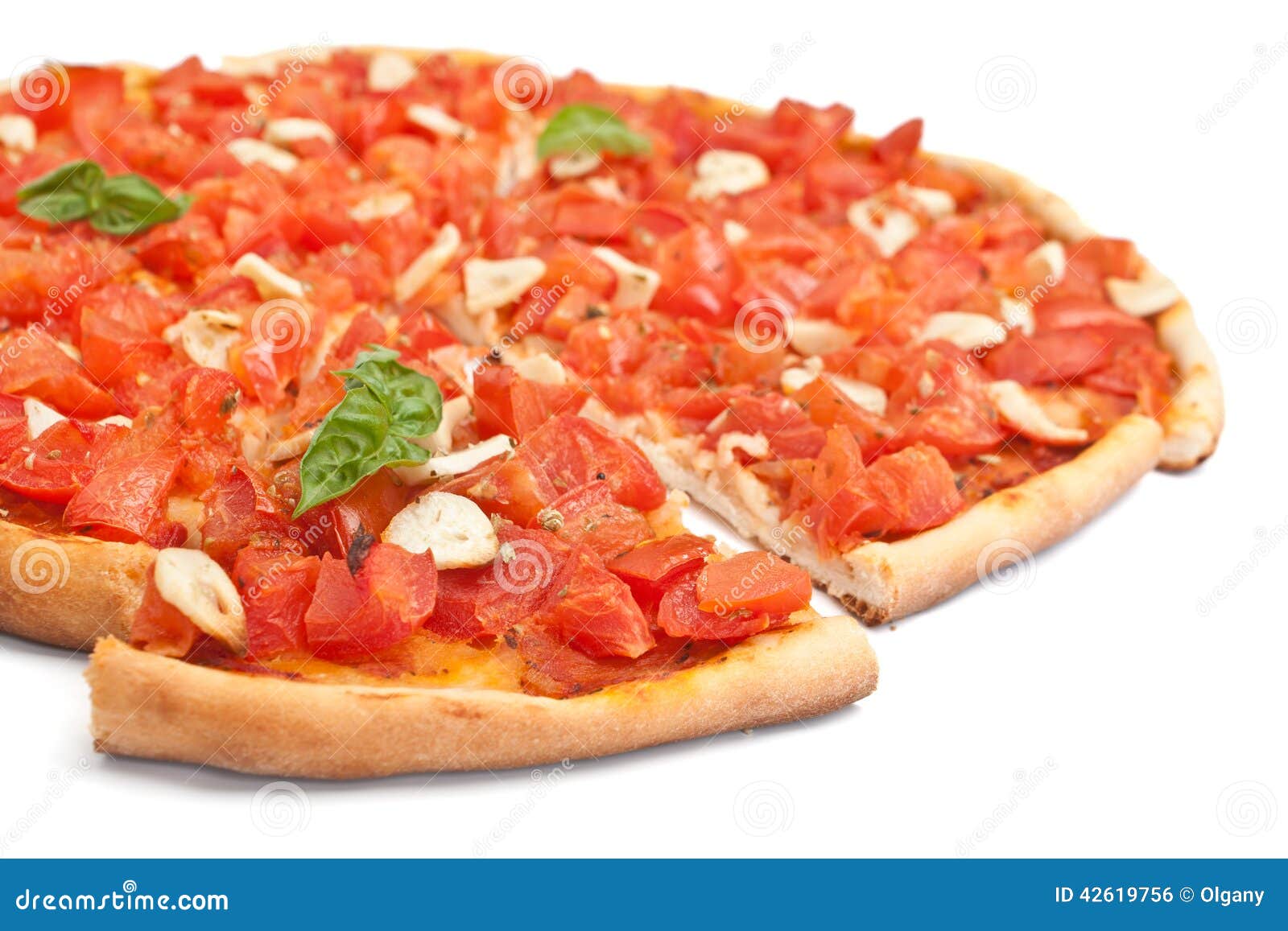 Pizza Marinara stock photo. Image of main, dough, meal - 42619756