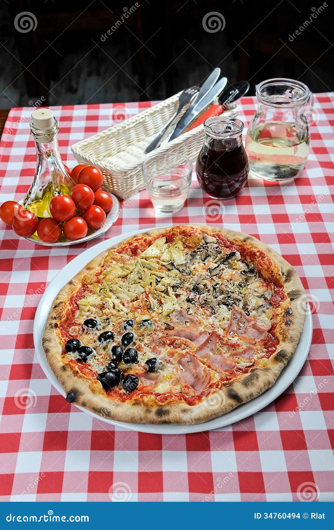 Pizza and other additives stock photo. Image of pastry - 34760494