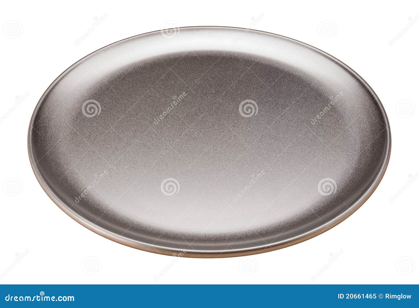Pizza Pan Isolated on White Stock Image - Image of cooking, clipping ...