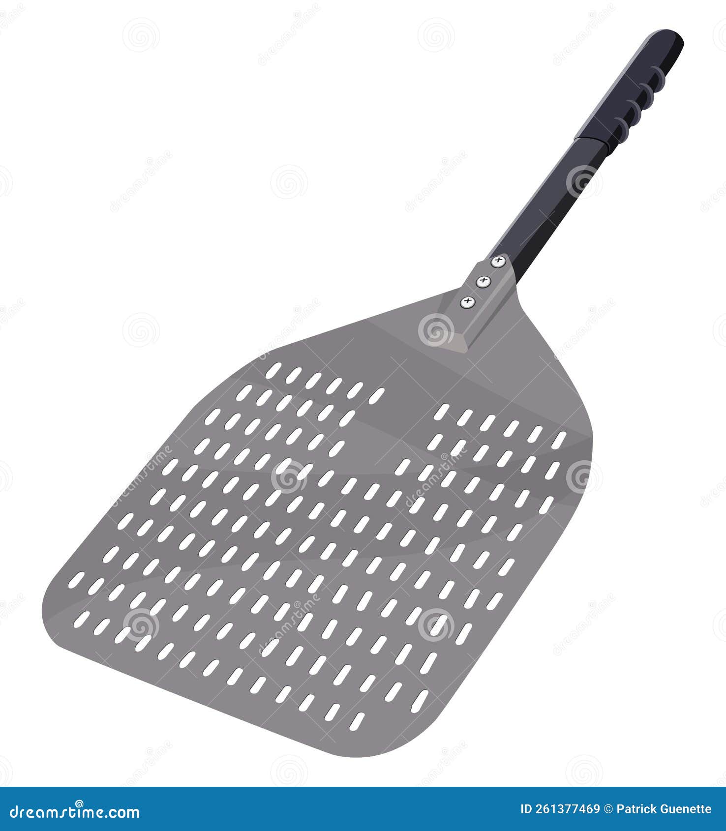 Pizza Peel. Rustic Table. Stacked Pizza Stock Photo | CartoonDealer.com ...