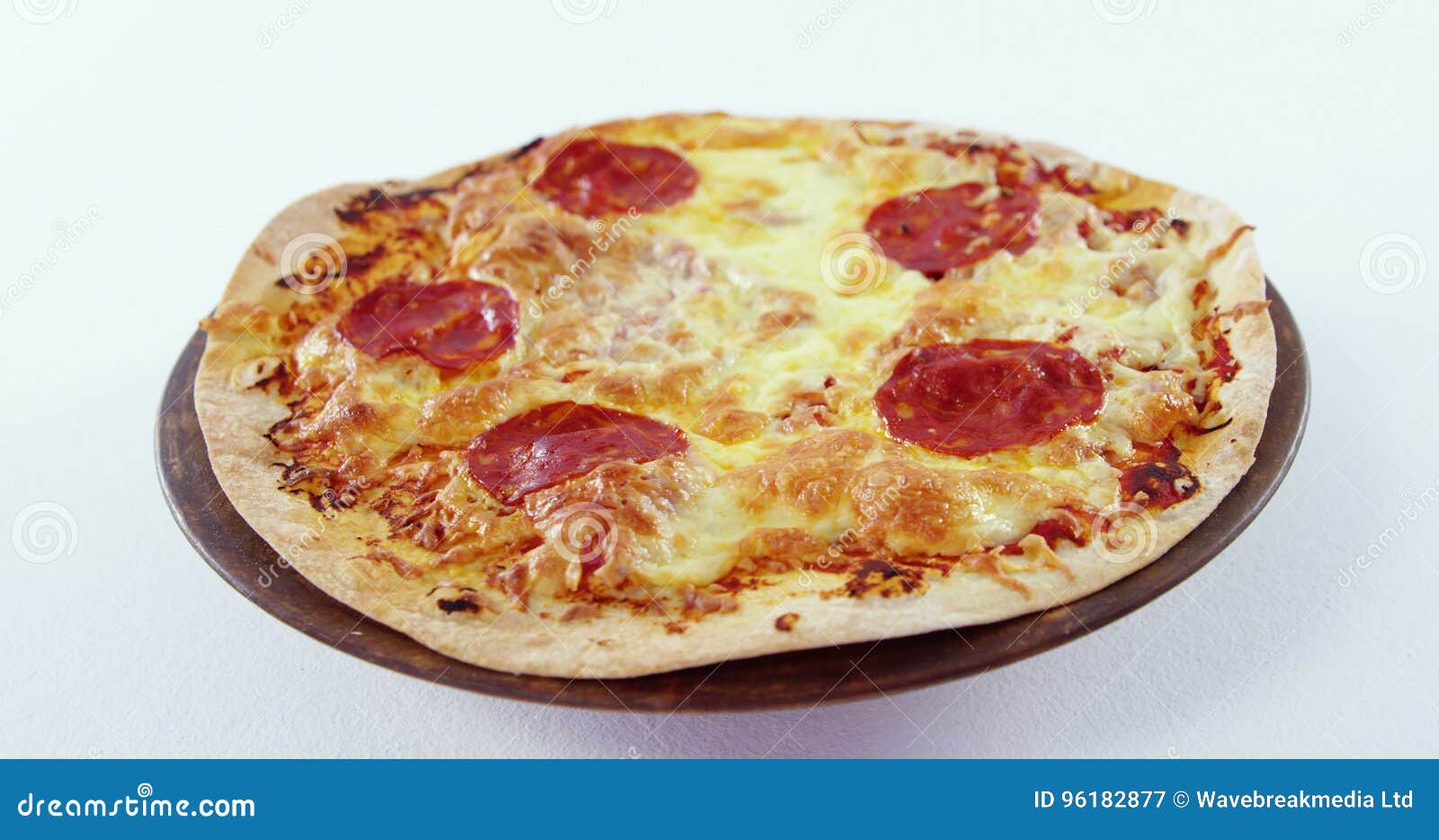 Pizza with Pepperoni Toppings Stock Video - Video of definition ...