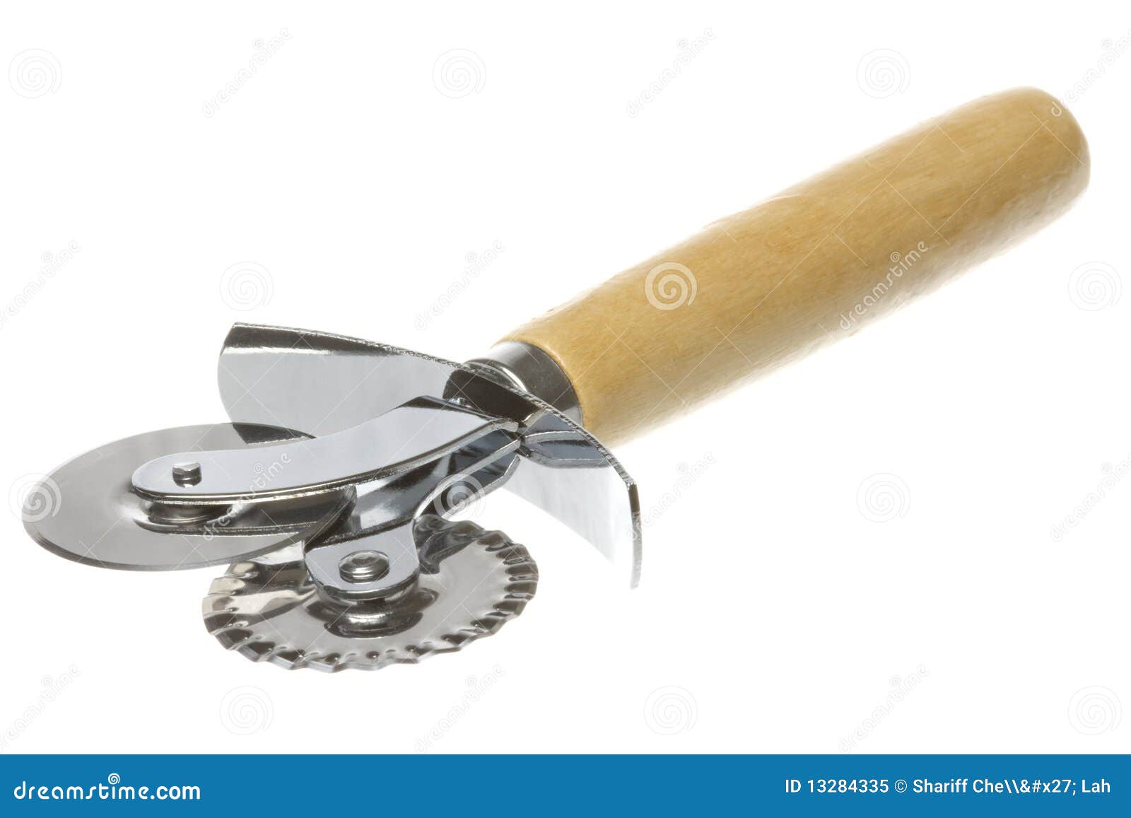 Pizza and Pie Cutter Macro Isolated Stock Image - Image of pizza, slice ...
