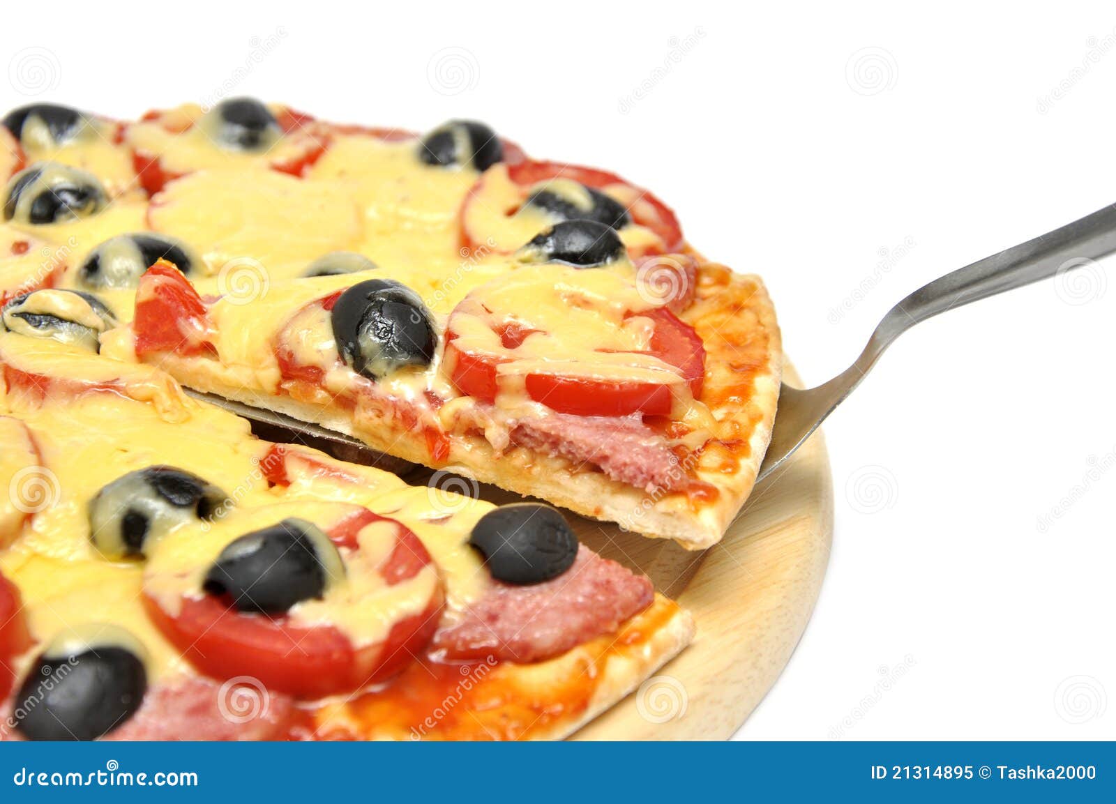 Pizza Rebanada-levantada imagen de archivo. Imagen de europa - 21314895