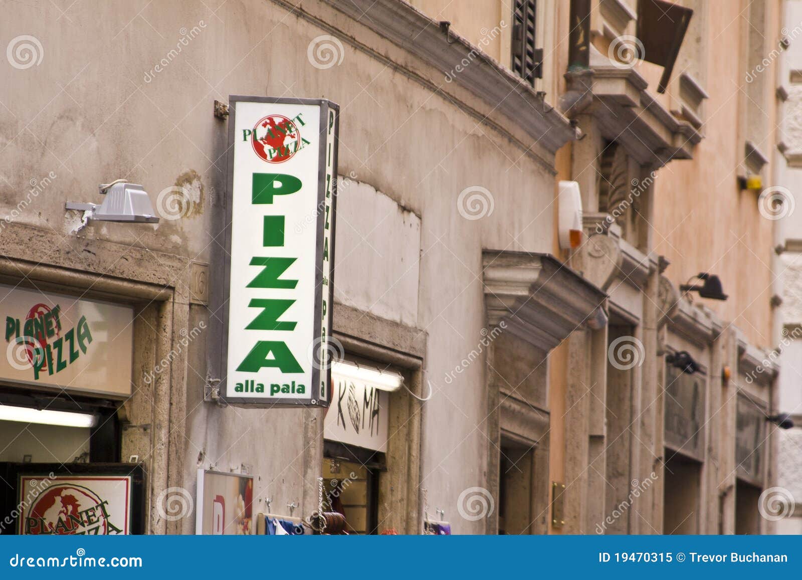 Pizza shop editorial image. Image of away, food, sign - 19470315