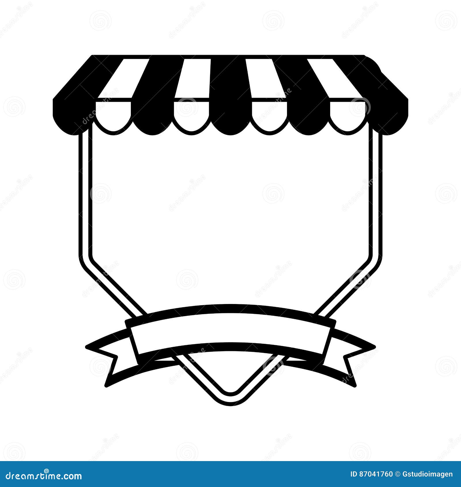 Pizza shop frame icon stock vector. Illustration of pizza - 87041760