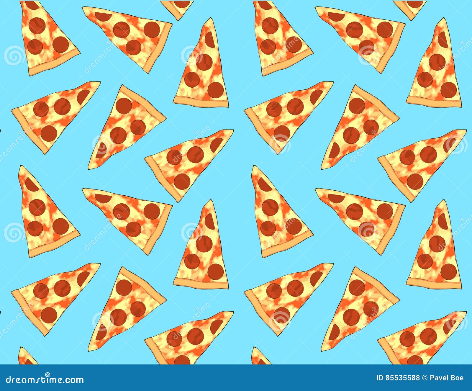 Pizza Slice Pattern