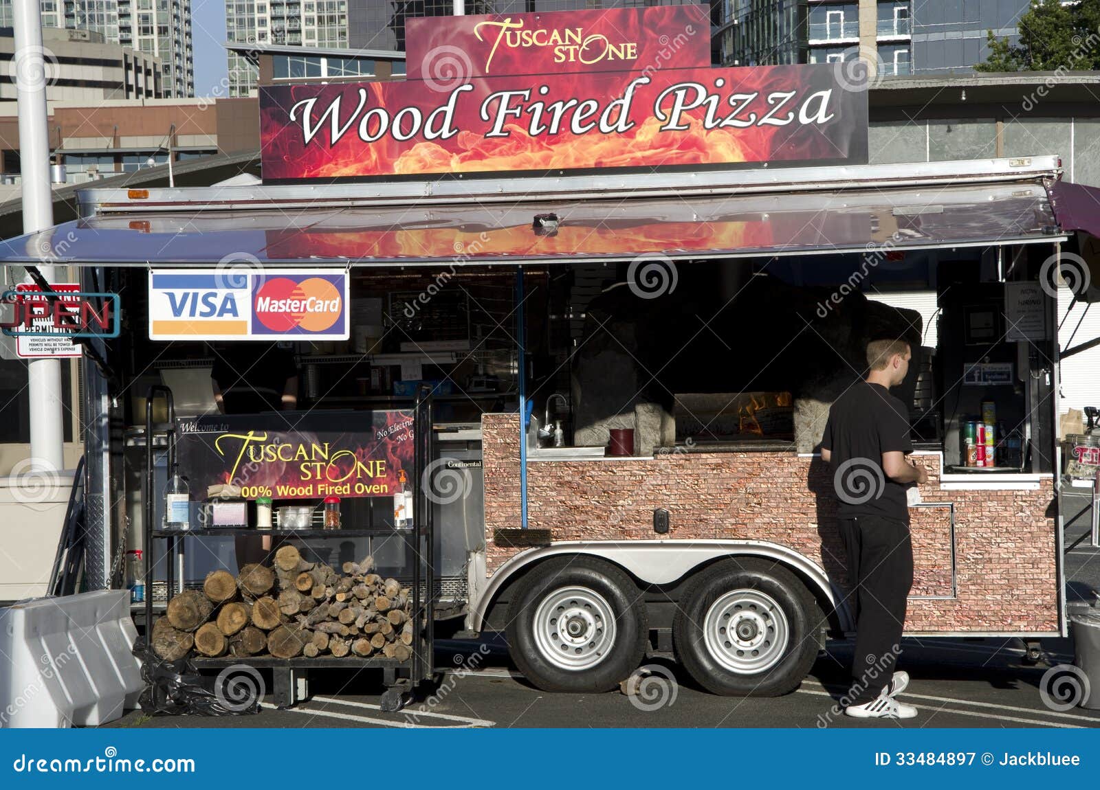 Pizza stand editorial photography. Image of stand, designs - 33484897