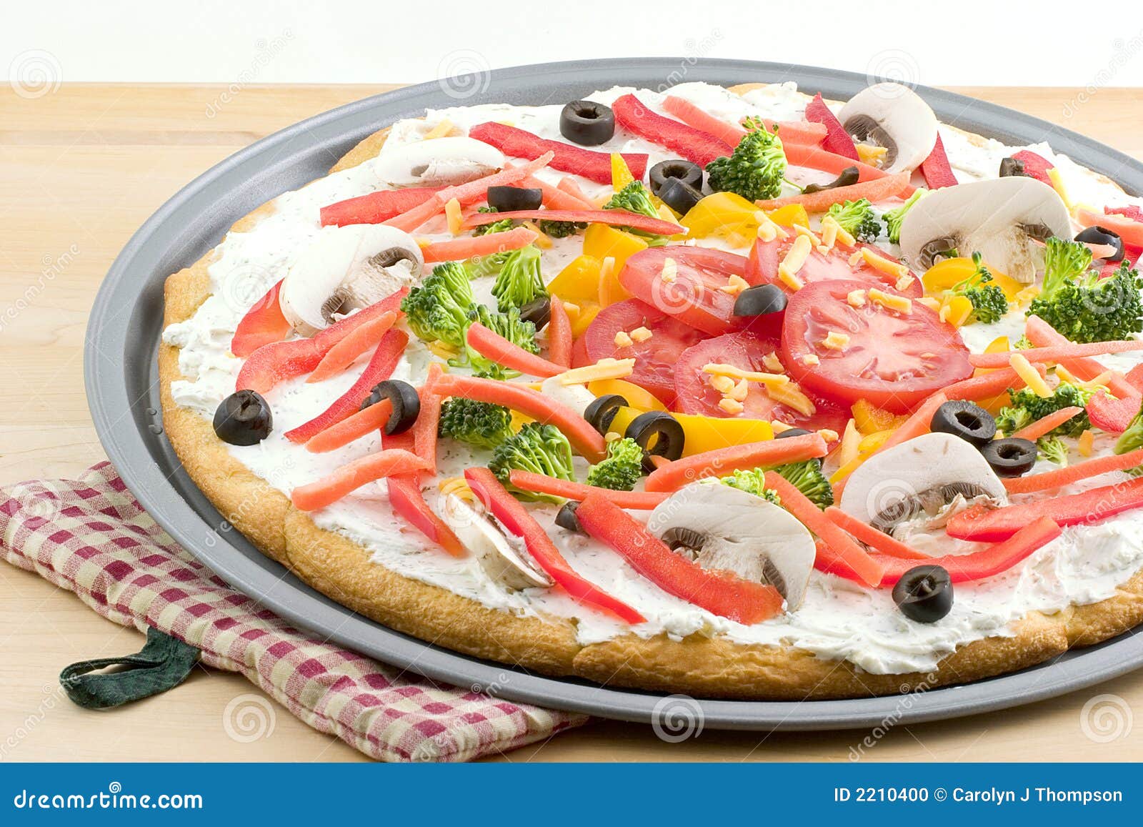 Pizza, summer vegetable stock photo. Image of meatless - 2210400