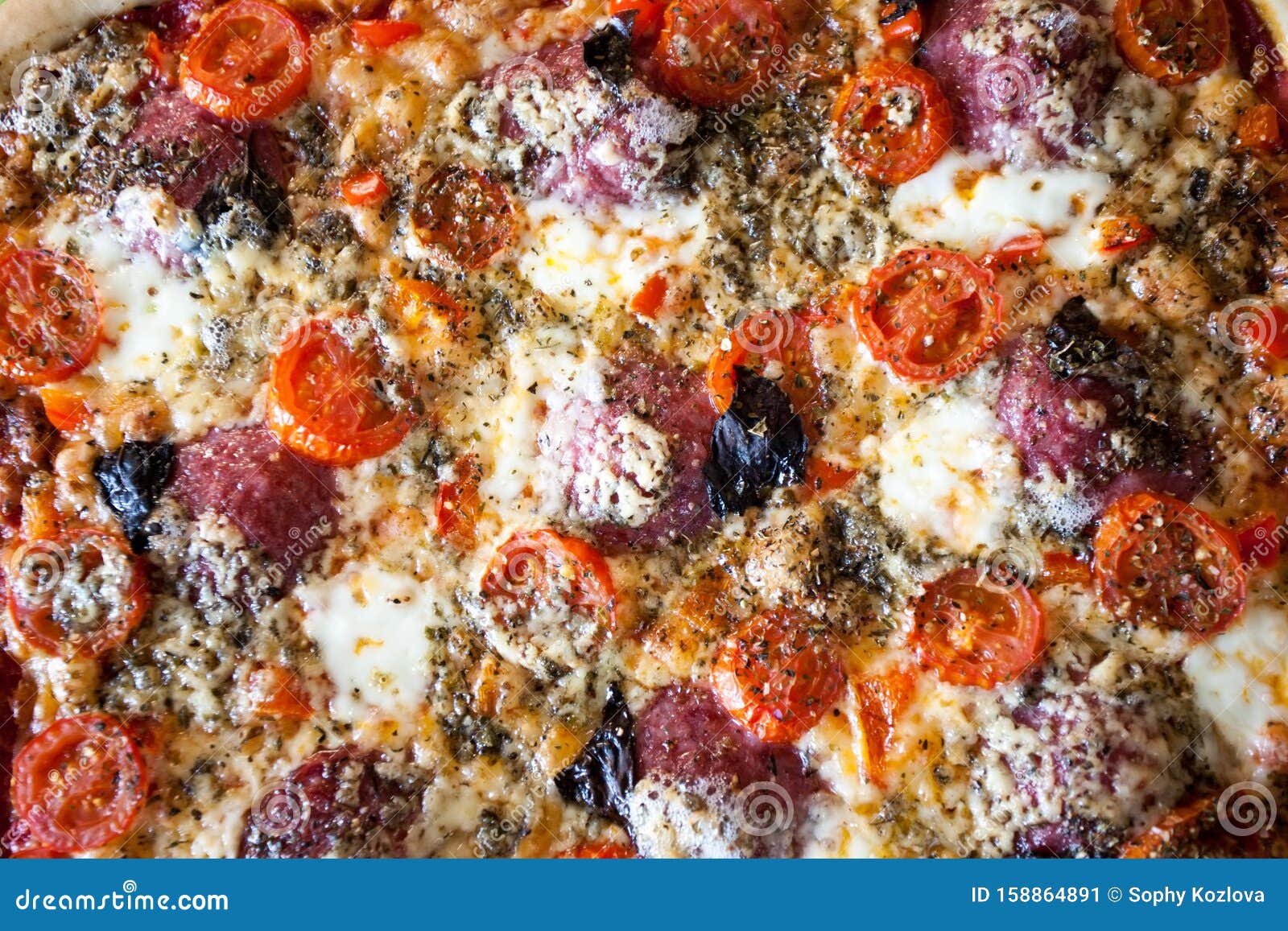 Pizza Texture Pattern Close-up View Stock Image - Image of healthy ...