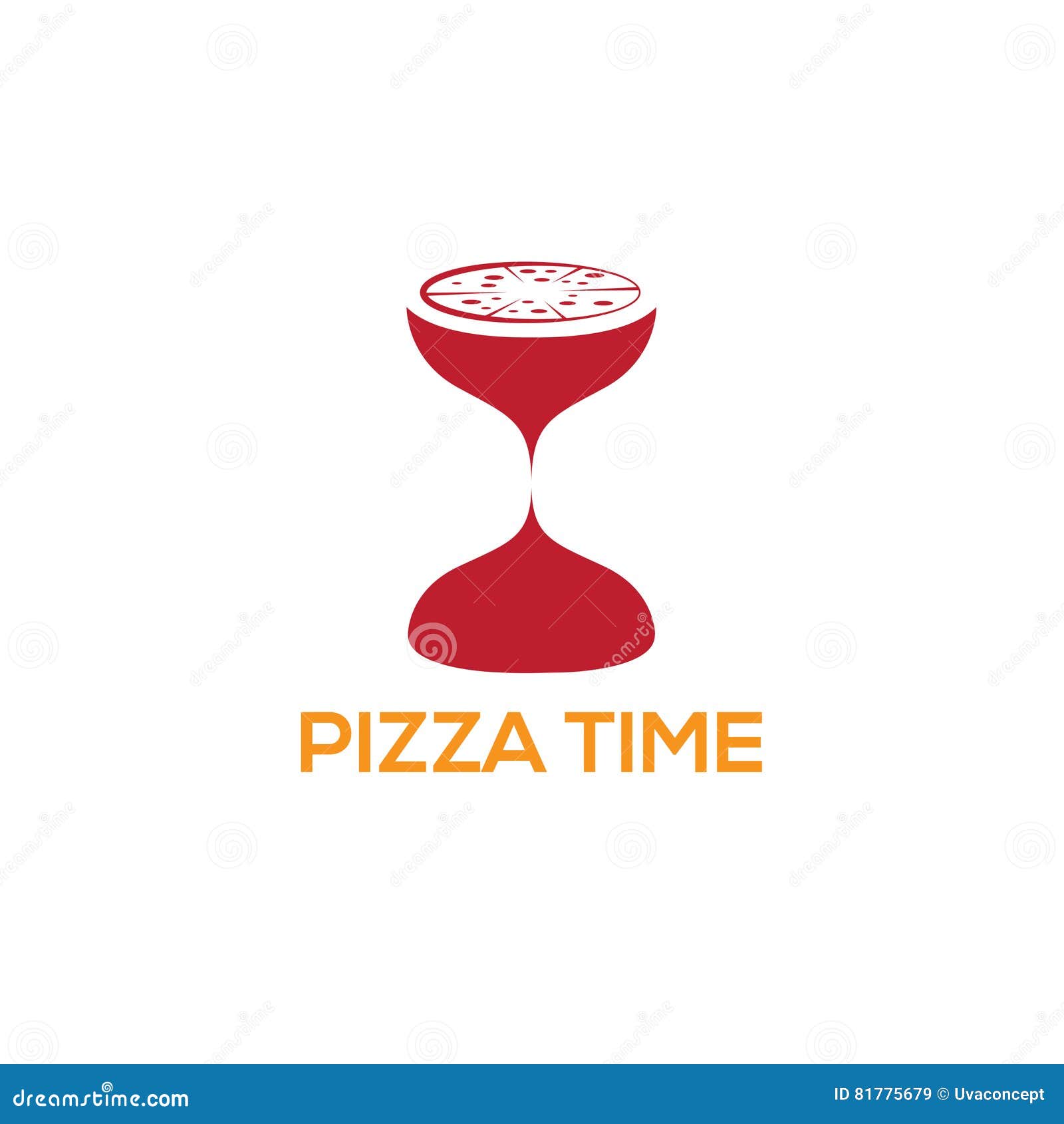Pizza Time Vector Design Template Stock Vector - Illustration of menu ...