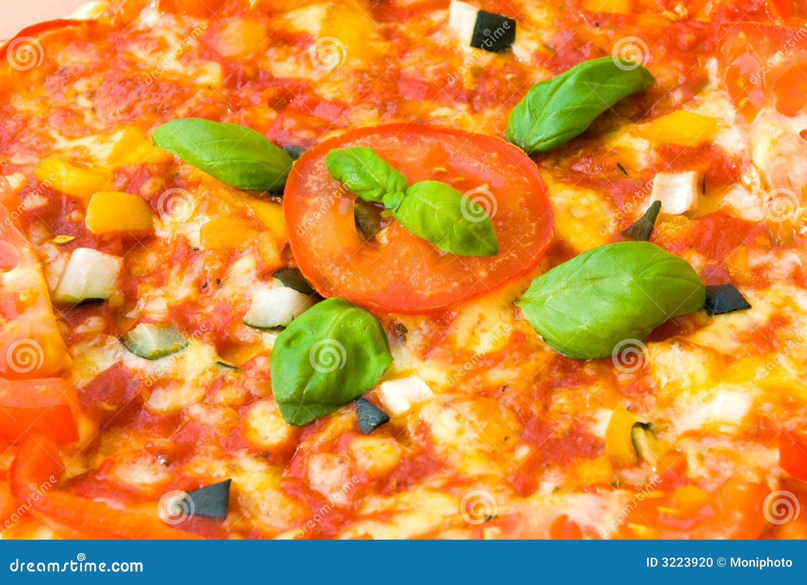 Pizza vegetable 2 stock photo. Image of close, fast, dough - 3223920