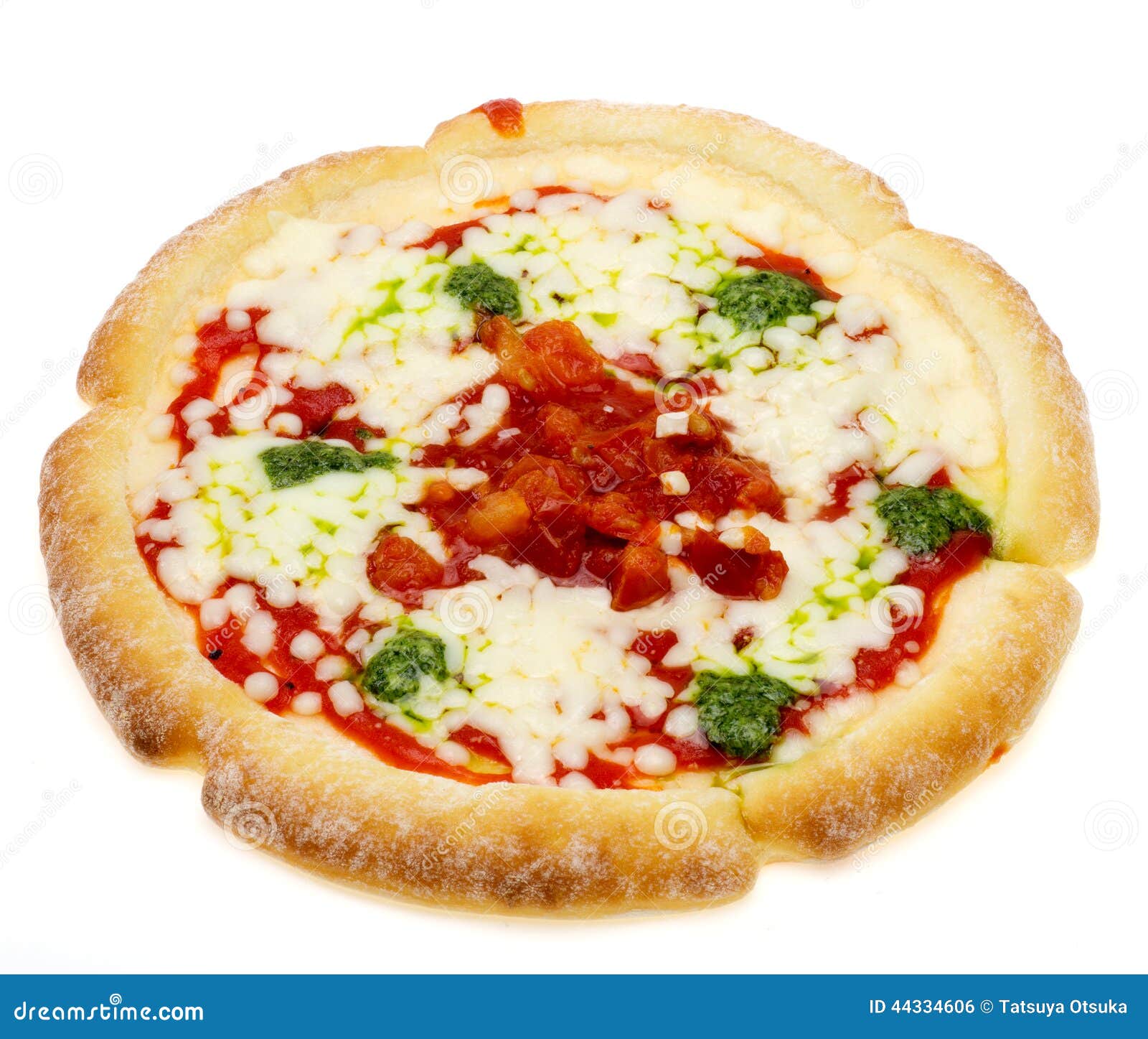 Pizza in a White Background Stock Photo - Image of background, italian ...
