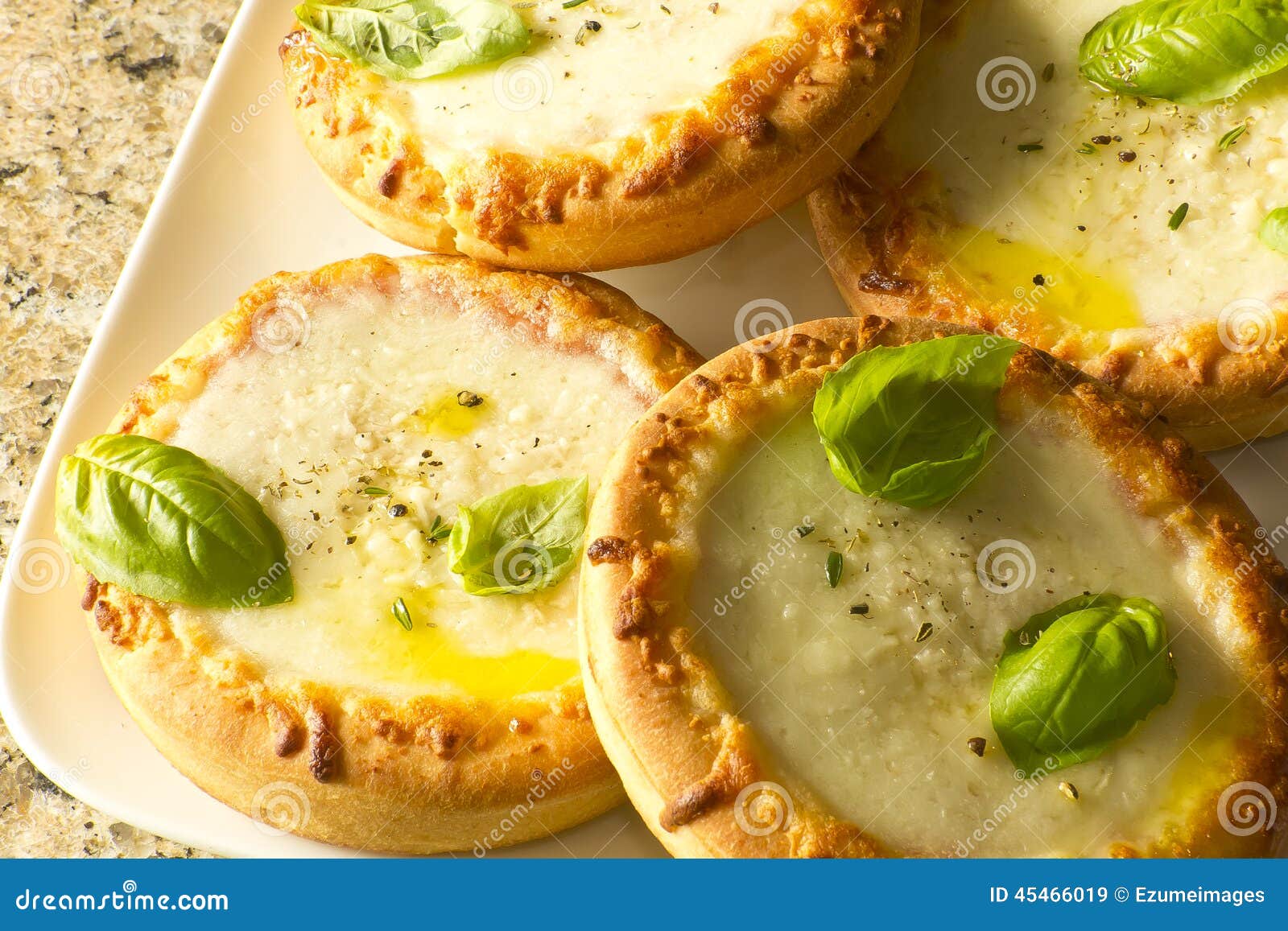 Pizzette stock image. Image of dinner, crispy, olive - 45466019