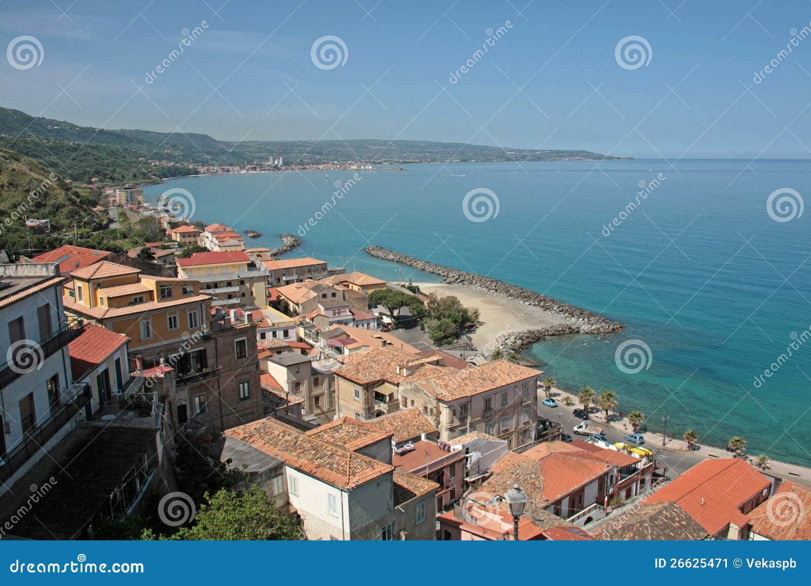 Pizzo, Calabria, Italy. stock image. Image of calabria - 26625471