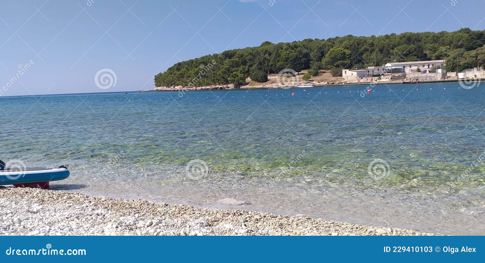 Pula, Banjole Kroatien stock image. Image of sauberes - 229410103