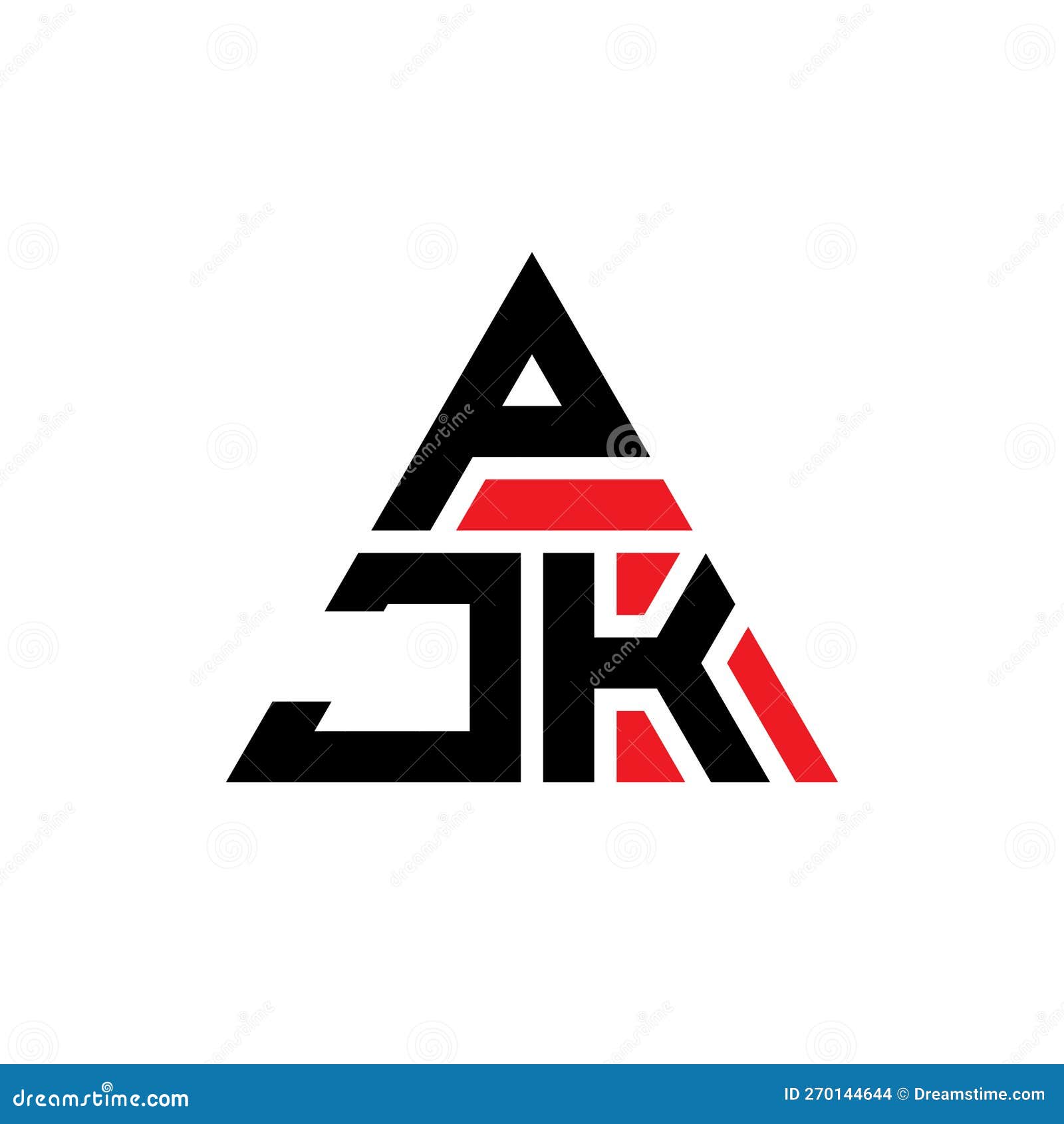 PJL Triangle Letter Logo Design with Triangle Shape. PJL Triangle Logo ...