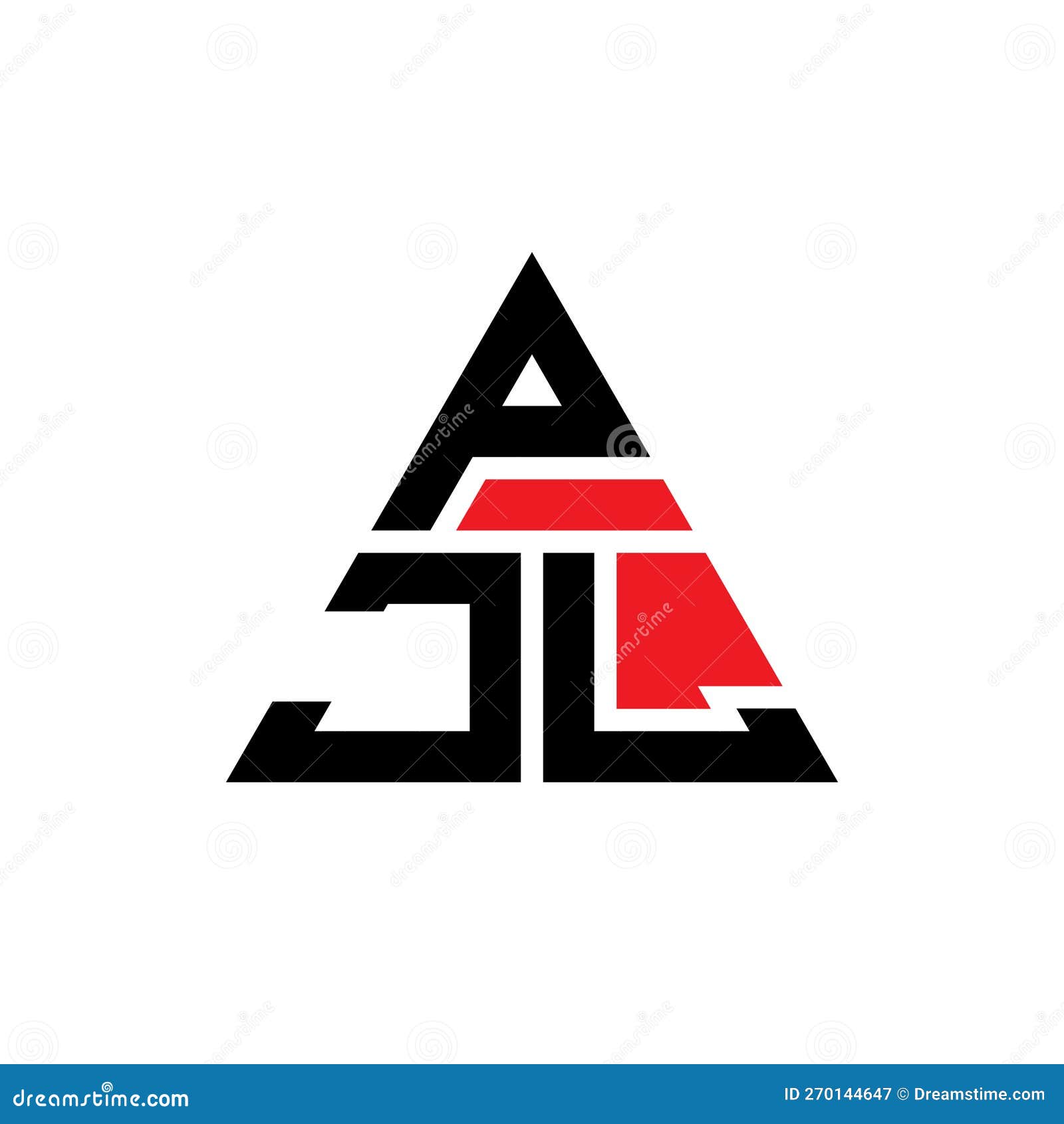 PJM Triangle Letter Logo Design with Triangle Shape. PJM Triangle Logo ...