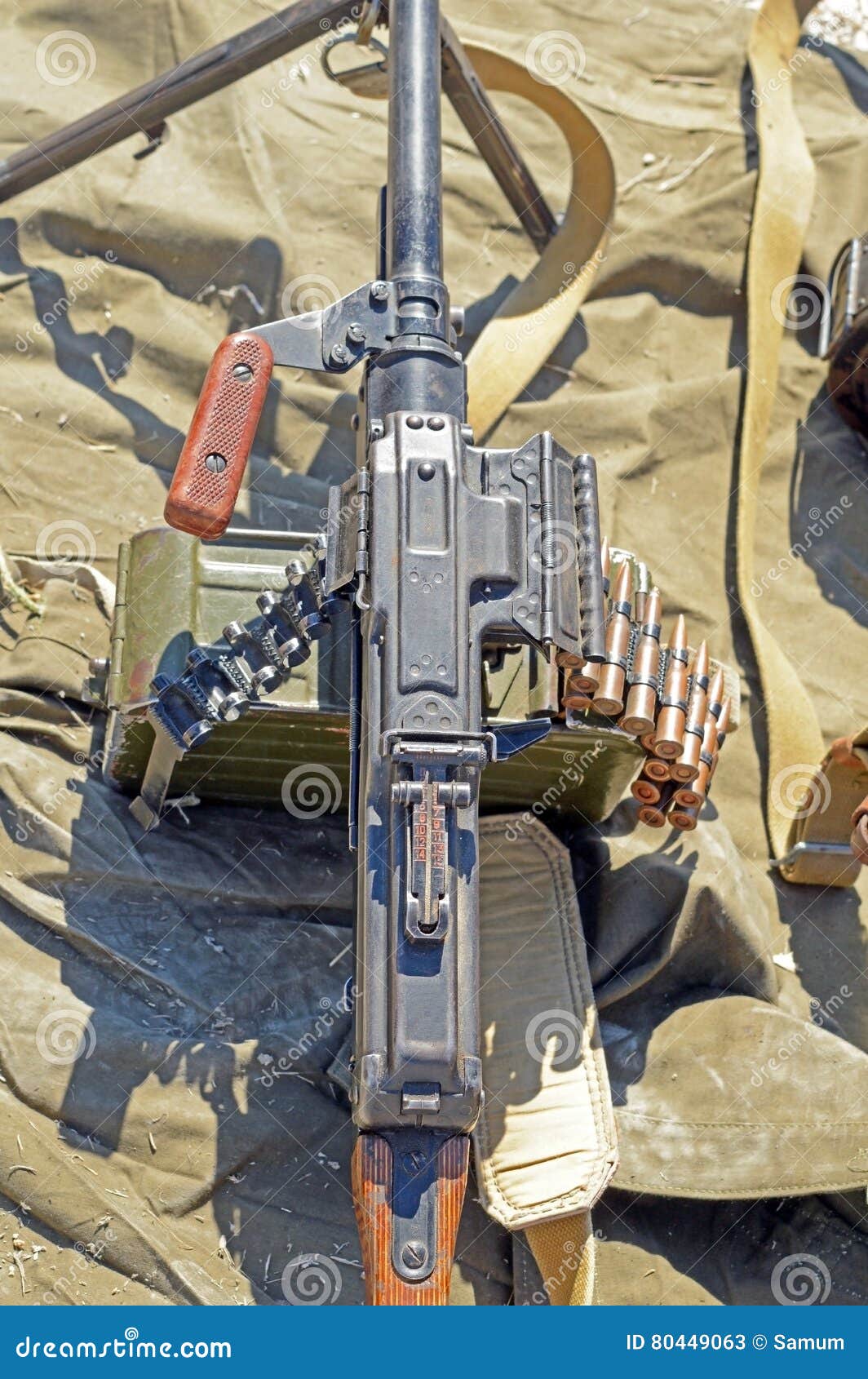 PK Machine gun stock image. Image of kalashnikov, challenge - 80449063