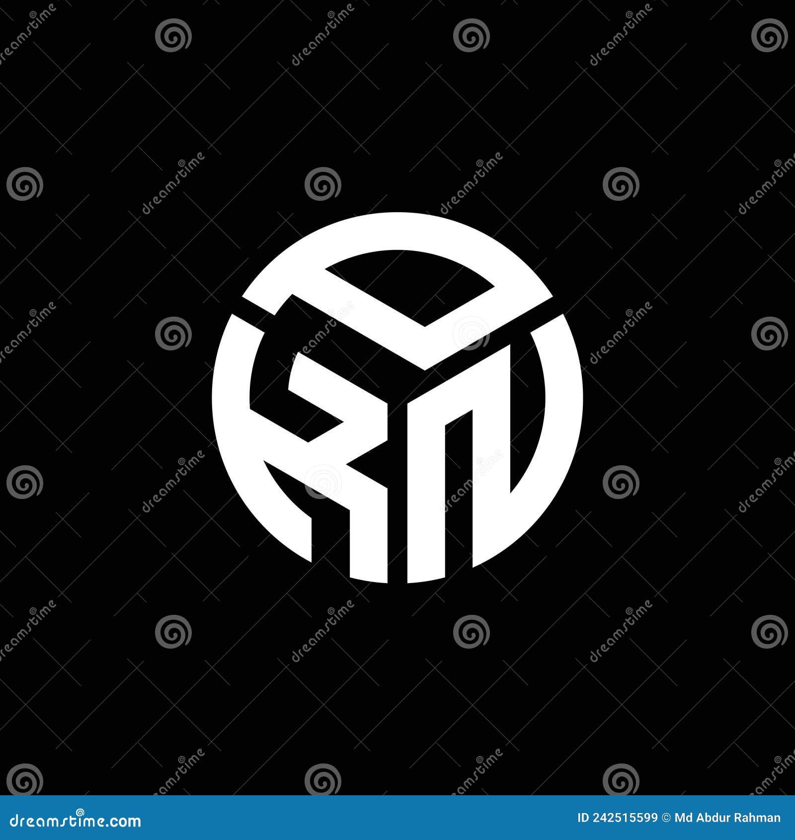 PKN Letter Logo Design On Black Background. PKN Creative Initials ...