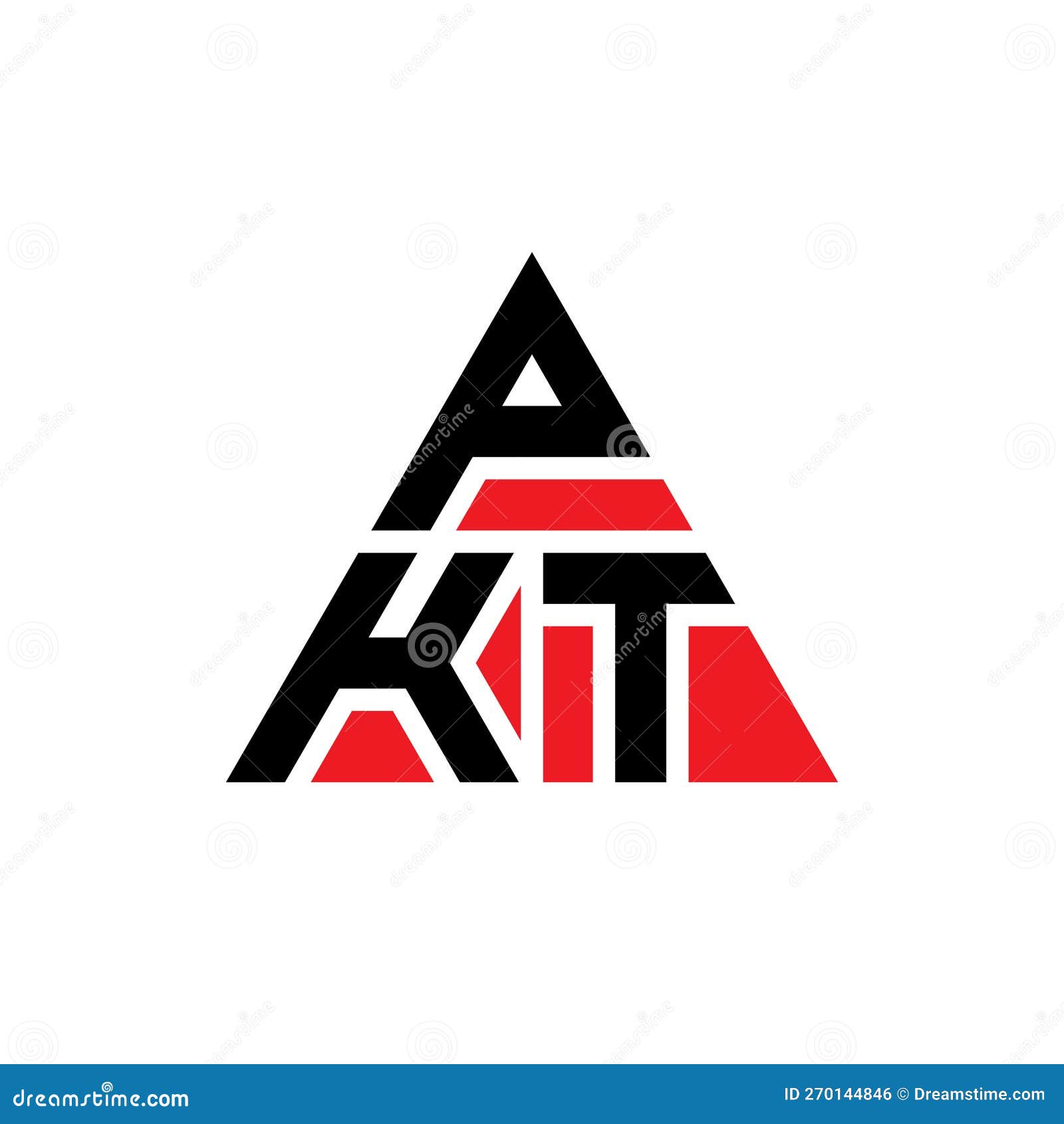 PKT Triangle Letter Logo Design with Triangle Shape. PKT Triangle Logo ...