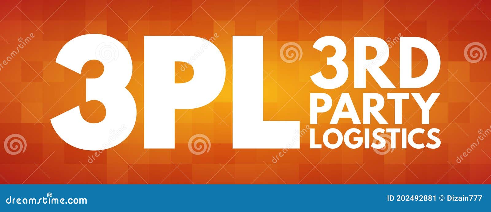 3PL - 3rd Party Logistics Acronym Royalty-Free Stock Photo ...