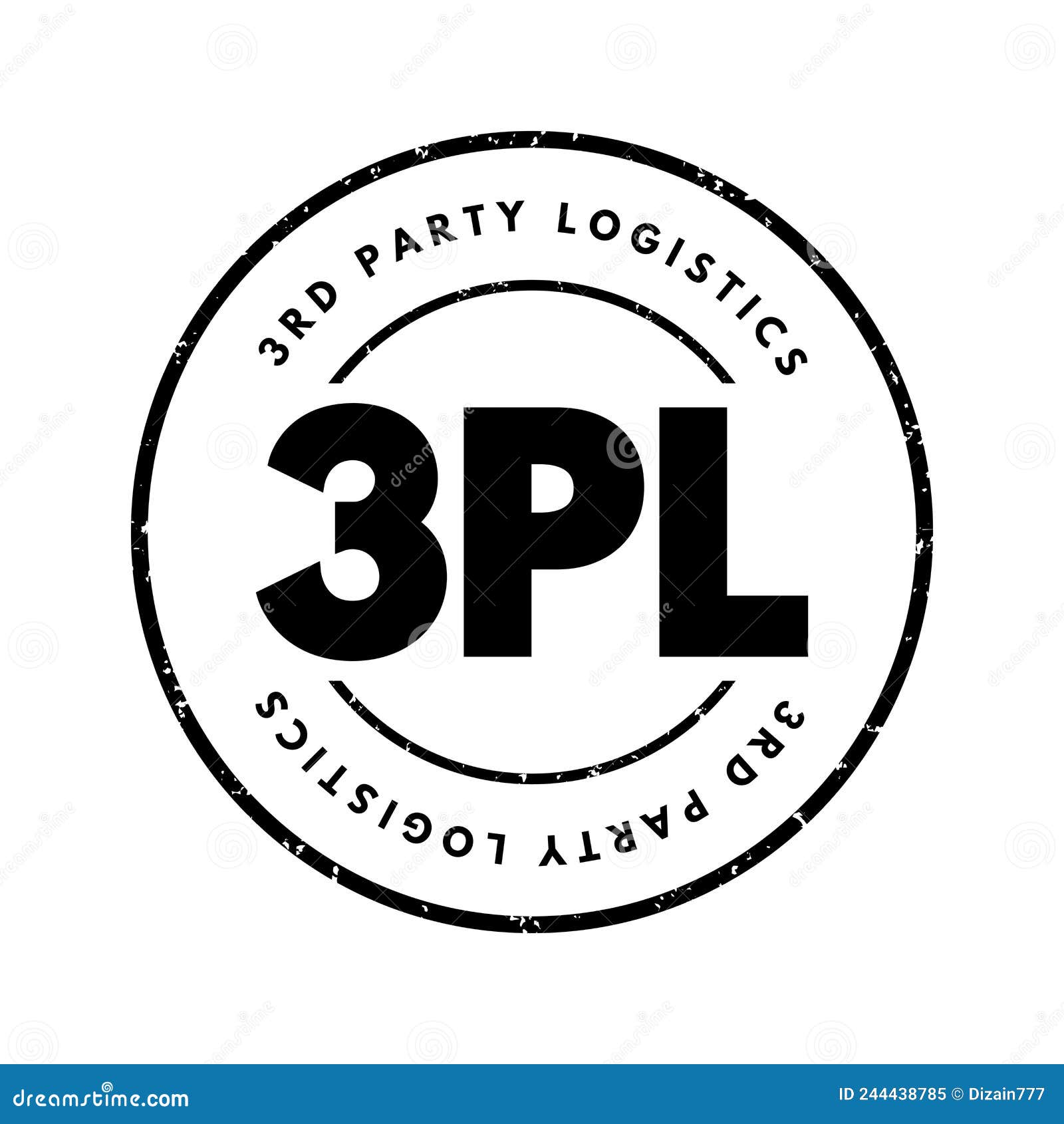 Distribution And Warehousing Outline Icons Collection. Distribution ...