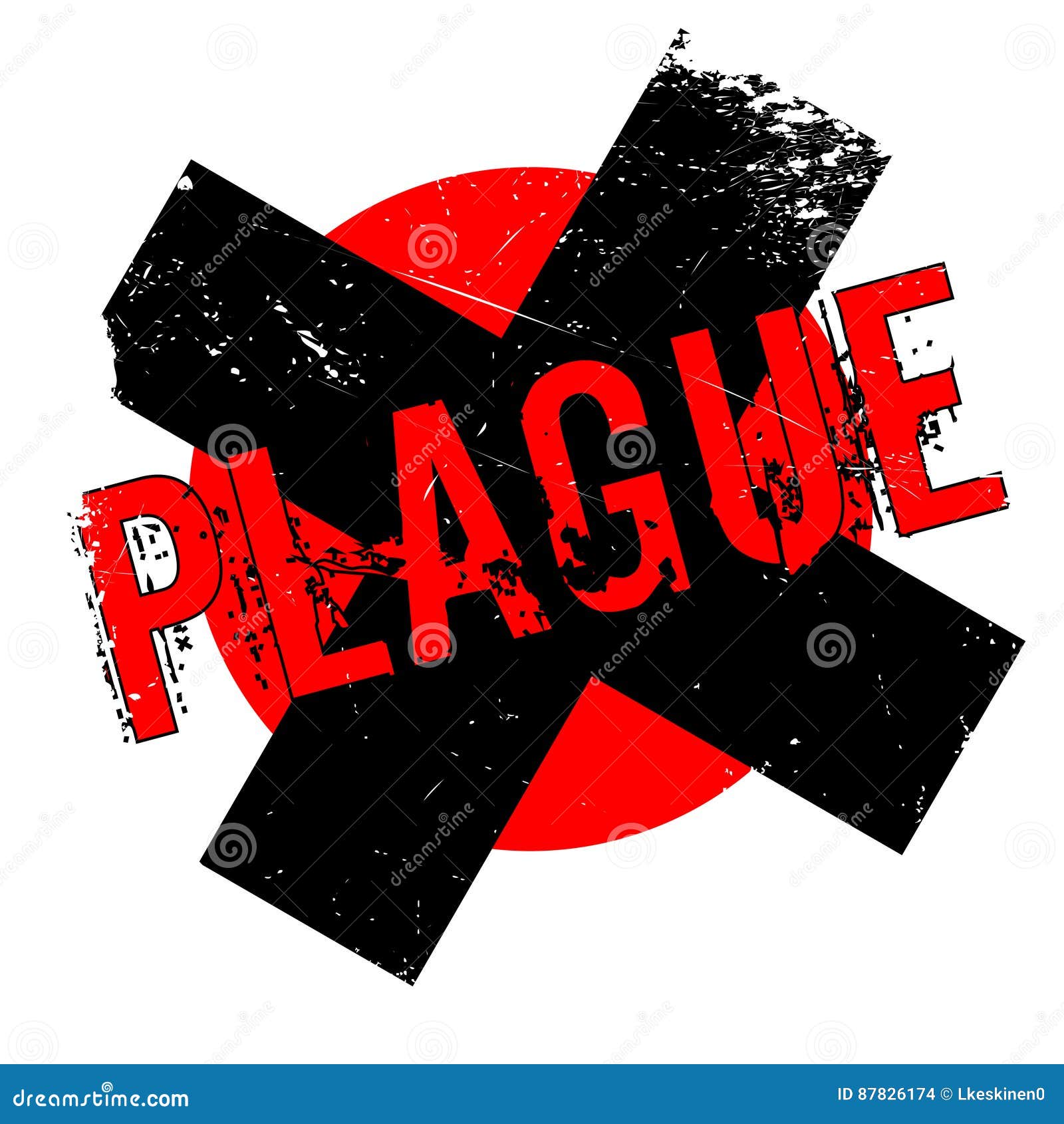 Plaag rubberzegel vector illustratie. Illustration of gevaarlijk - 87826174