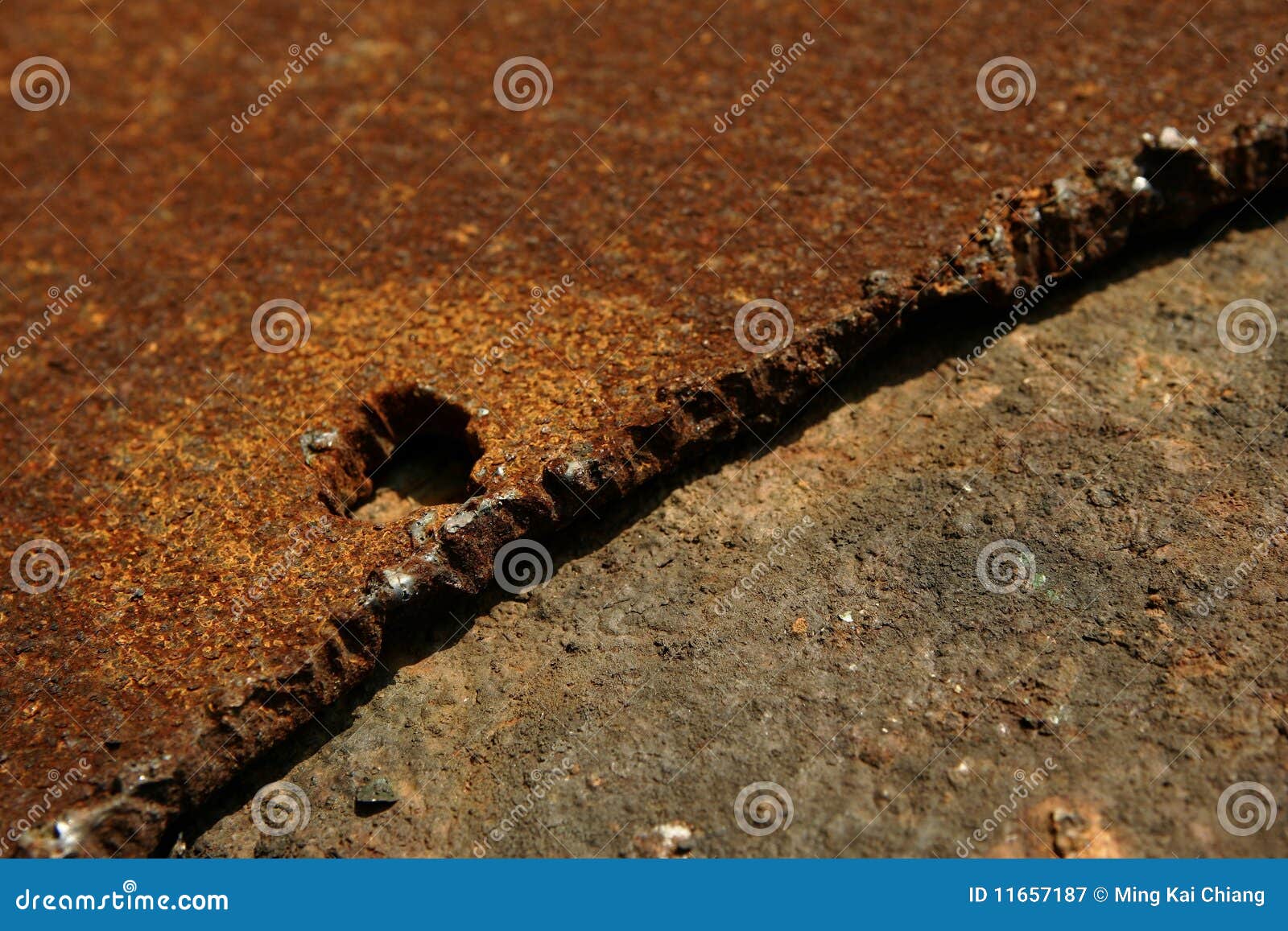 Placa de acero oxidada imagen de archivo. Imagen de trabajador - 11657187