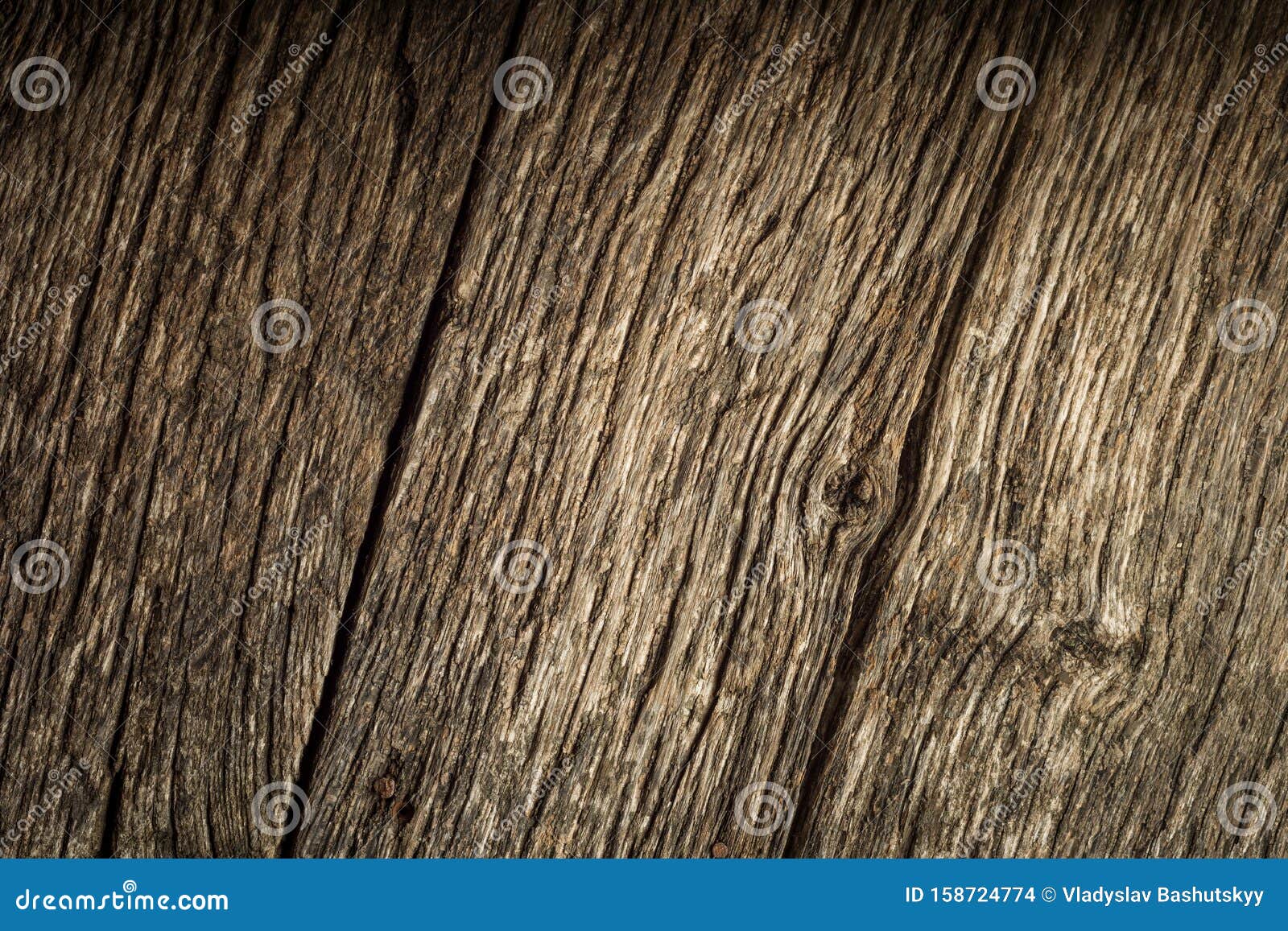 Placa De Madeira, Com Textura Riscada, Com Fundo De Vintagem Foto de ...